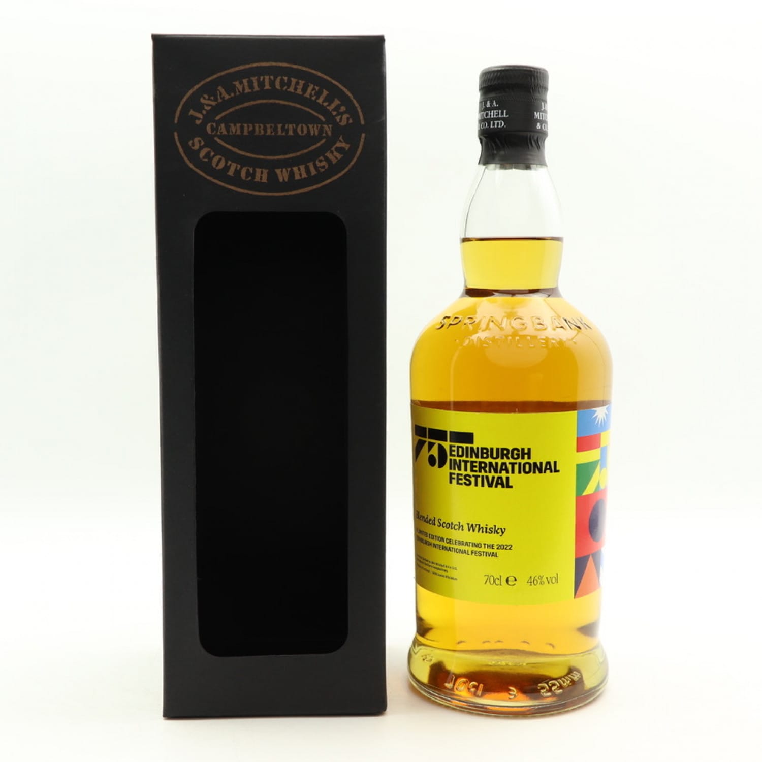 Springbank Distillery Blend For 2022 Edinburgh International Festival ...