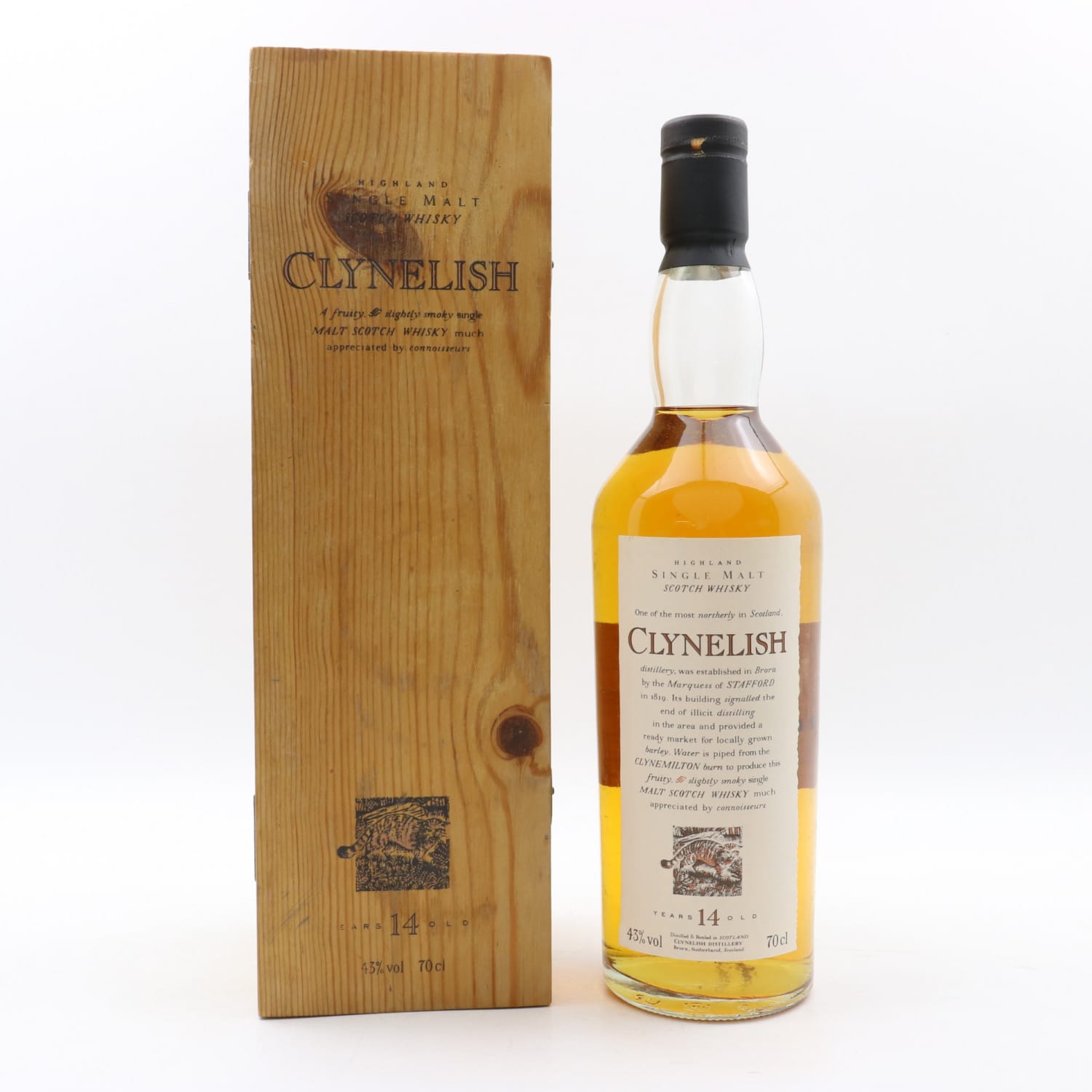 Flora & Fauna Clynelish 14 Year Old In Wooden Box | The 144th Auction ...