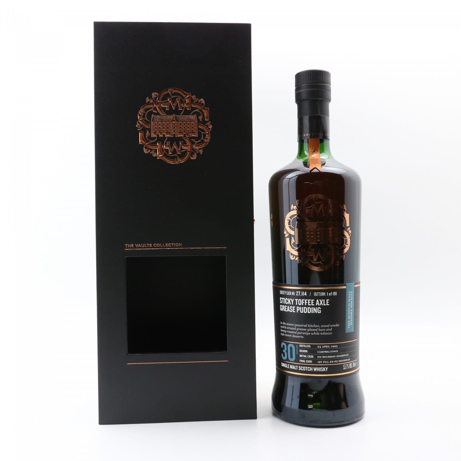 SMWS 27.114 Springbank 1993 30 Year Old Vaults Collection | The 151st ...