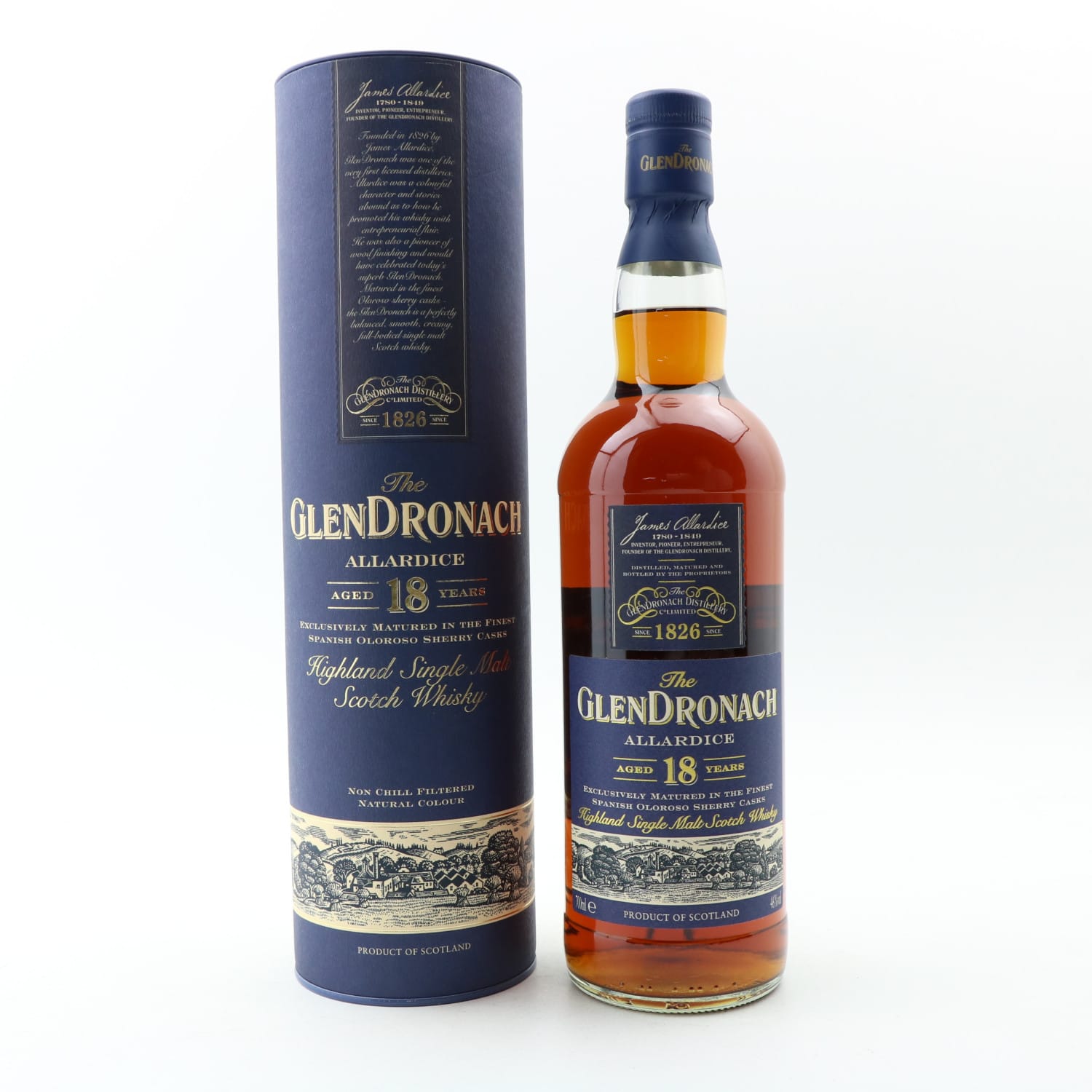 Glendronach 18 Year Old Allardice 2009 Release | The 166th Auction ...