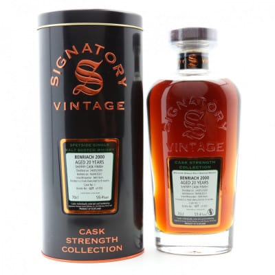 Benriach 2000 20 Year Old Signatory | The 146th Auction | Scotch Whisky ...