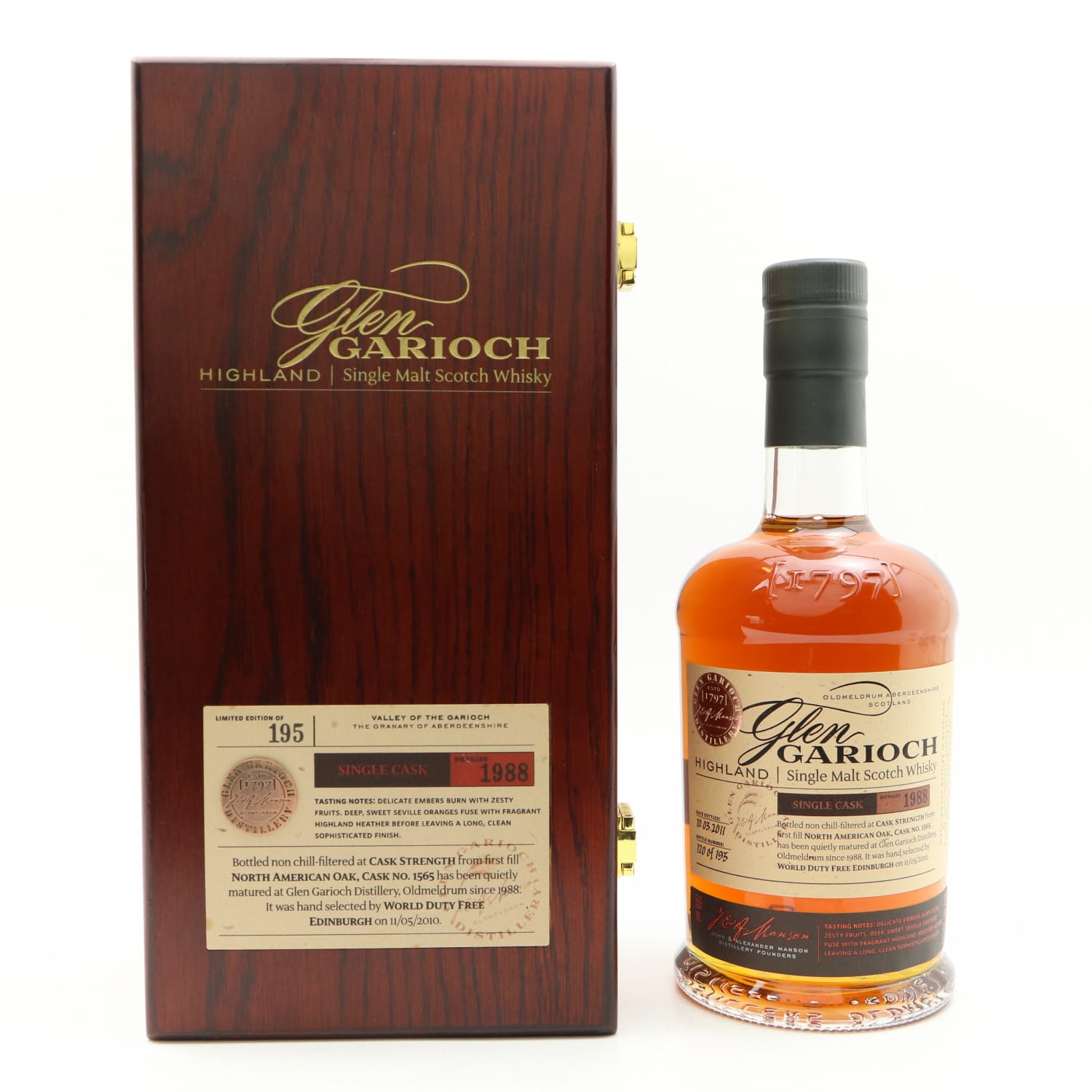 Glen Garioch 1988 Single Cask #1565 | The 151st Auction | Scotch Whisky ...
