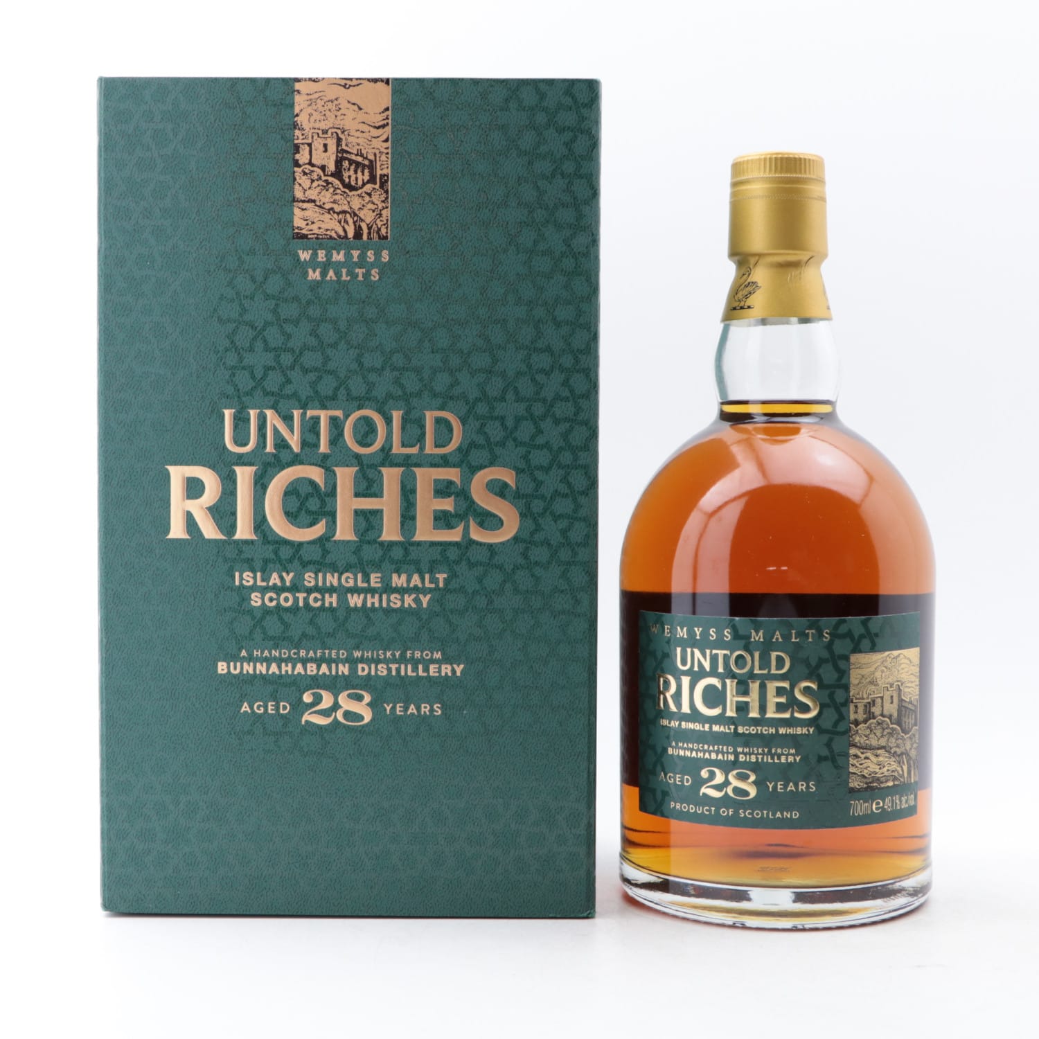 Bunnahabhain 28 Year Old Untold Riches Wemyss Malts | The 174th Auction ...