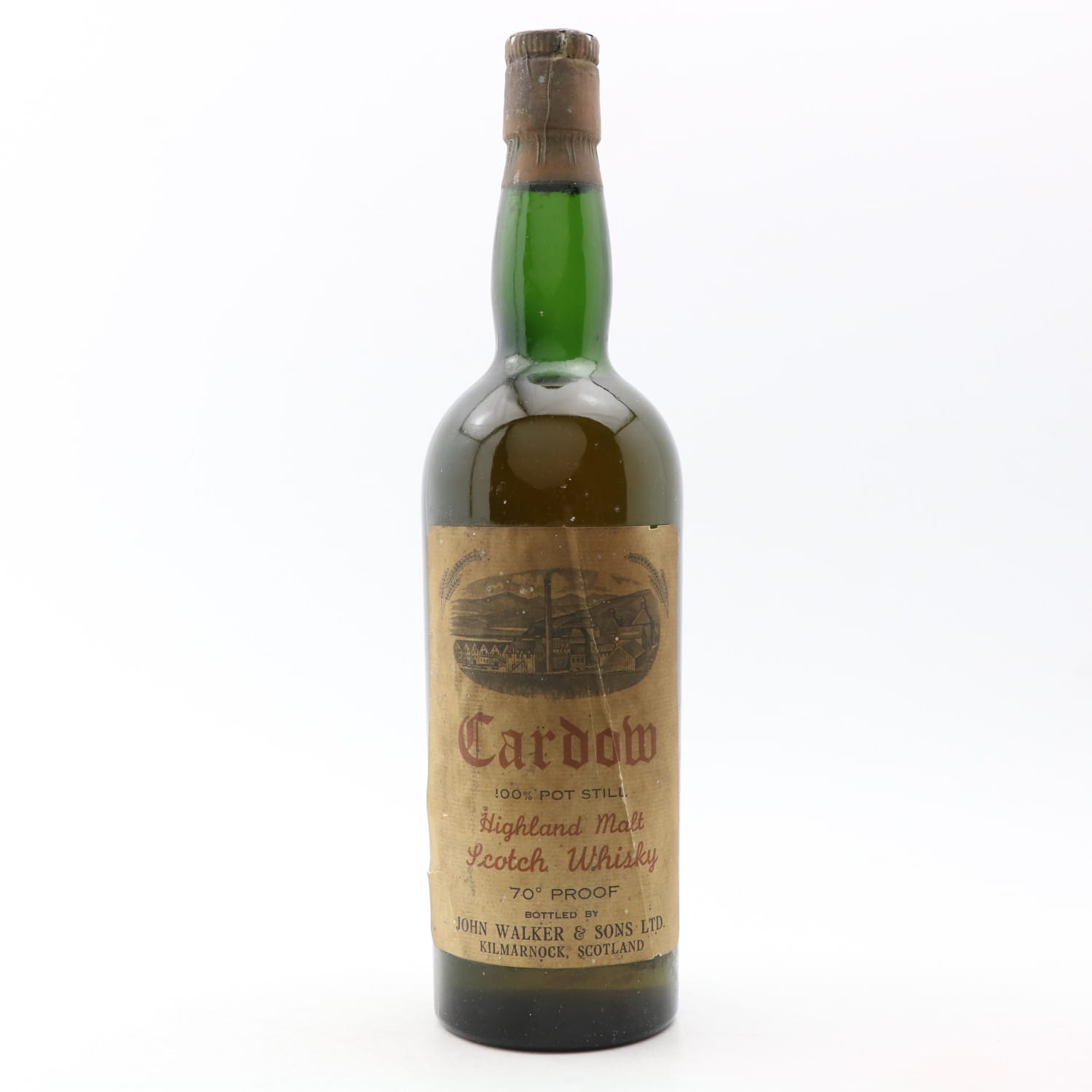 Cardow 70º Proof John Walker & Sons | The 162nd Auction | Scotch Whisky ...