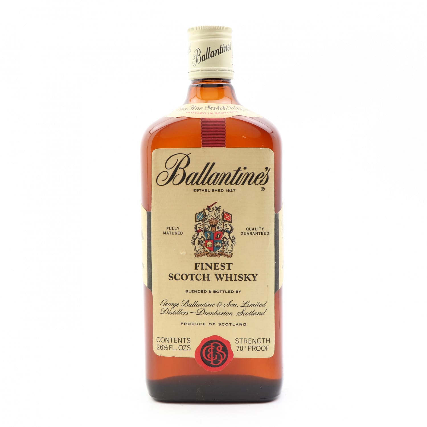 Ballantine's Finest 26 2/3 Fl Oz | The 150th Auction | Scotch Whisky ...