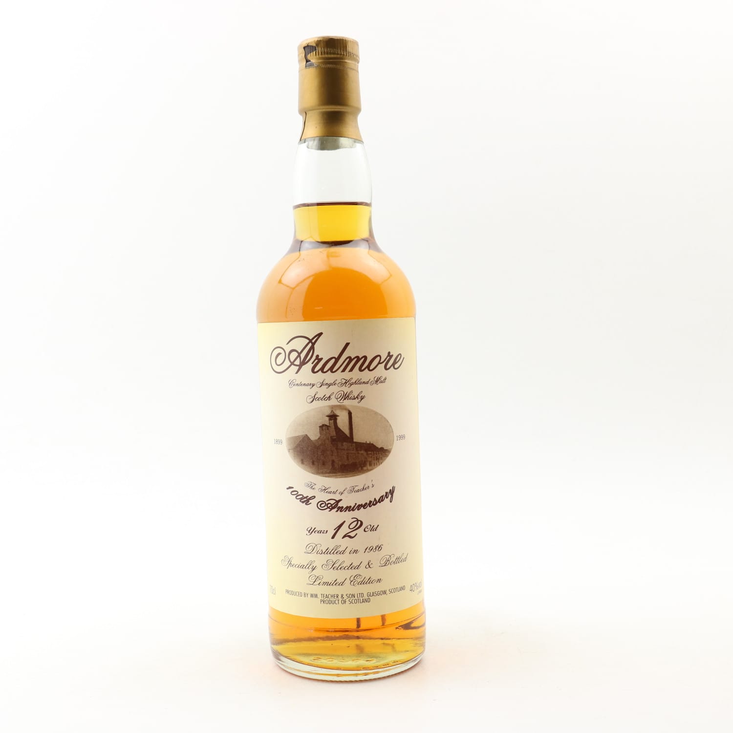 Ardmore 1986 12 Year Old 100th Anniversary | The 169th Auction | Scotch ...
