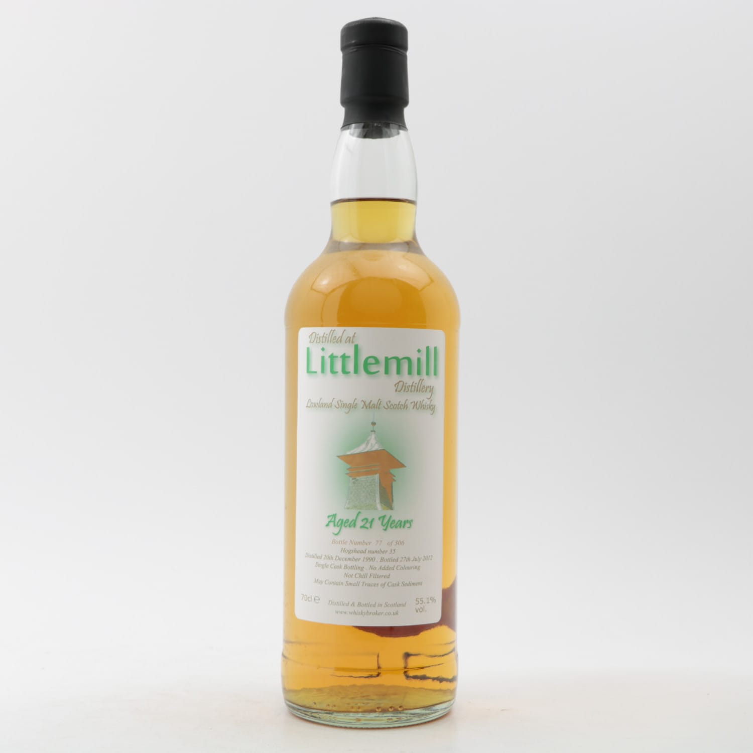 Littlemill 1990 21 Year Old Whisky Broker | The 169th Auction | Scotch ...