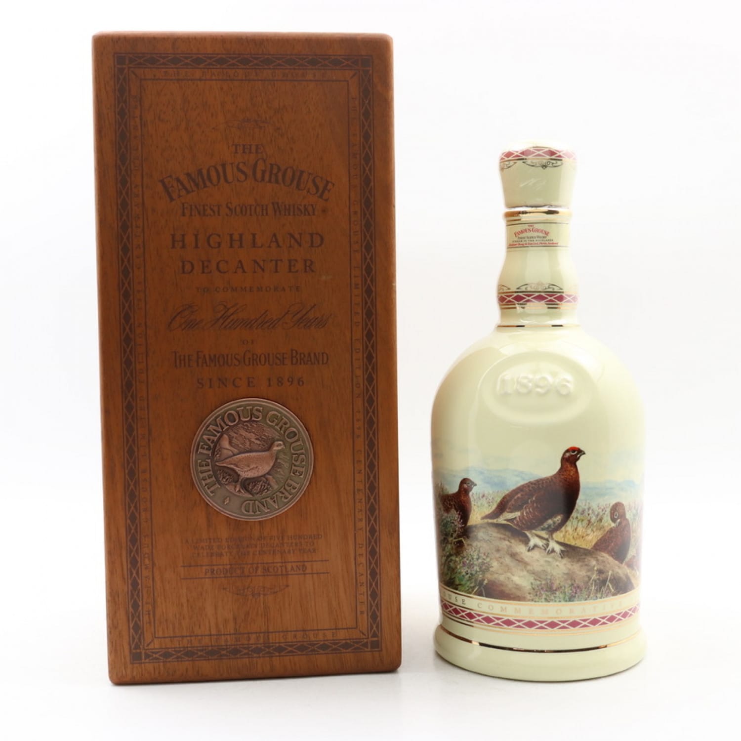 Famous Grouse Highland Decanter Centenary Release In Wooden Box | The ...