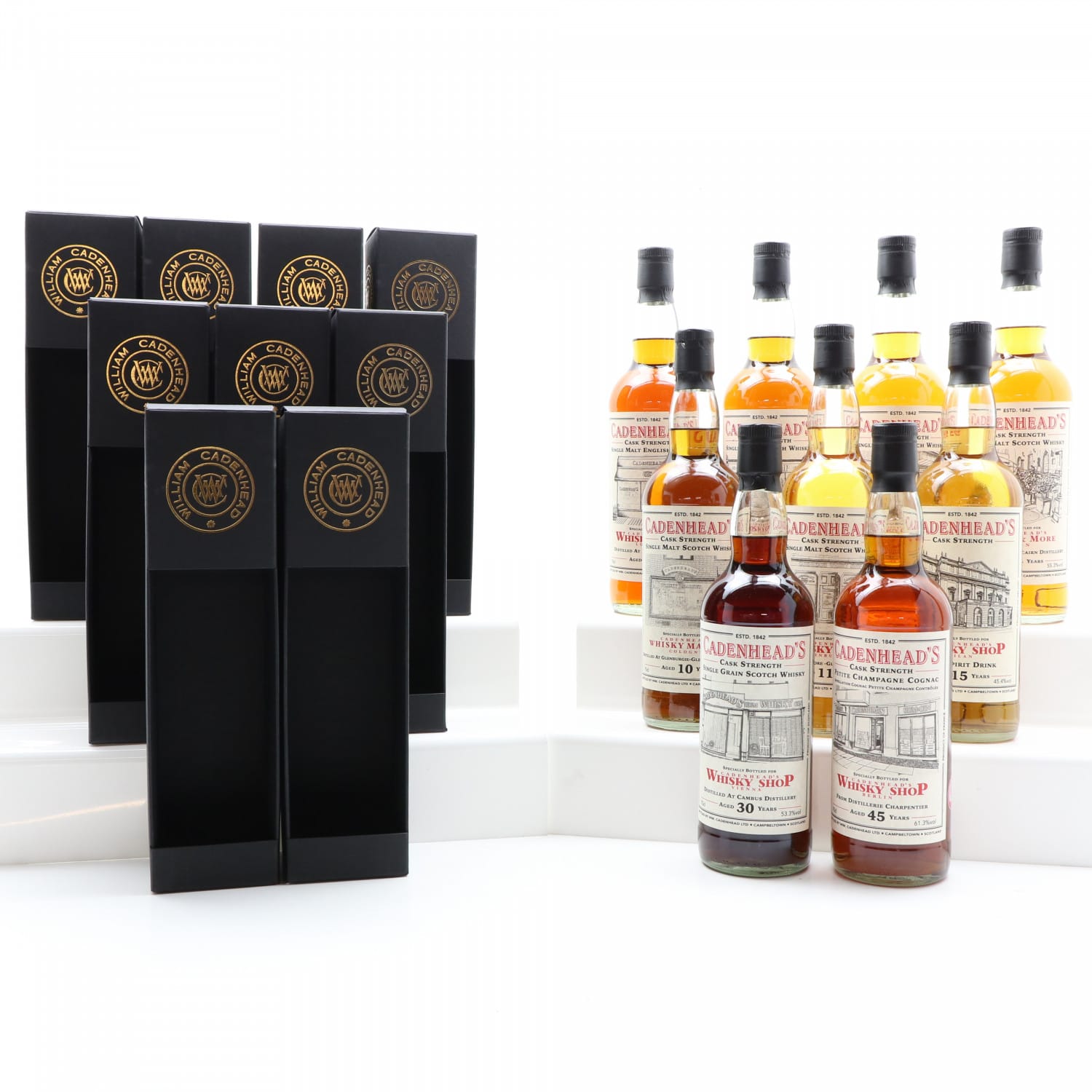 Cadenhead's Whisky Shop Collection 2021 9 x 70cl | The 144th Auction ...