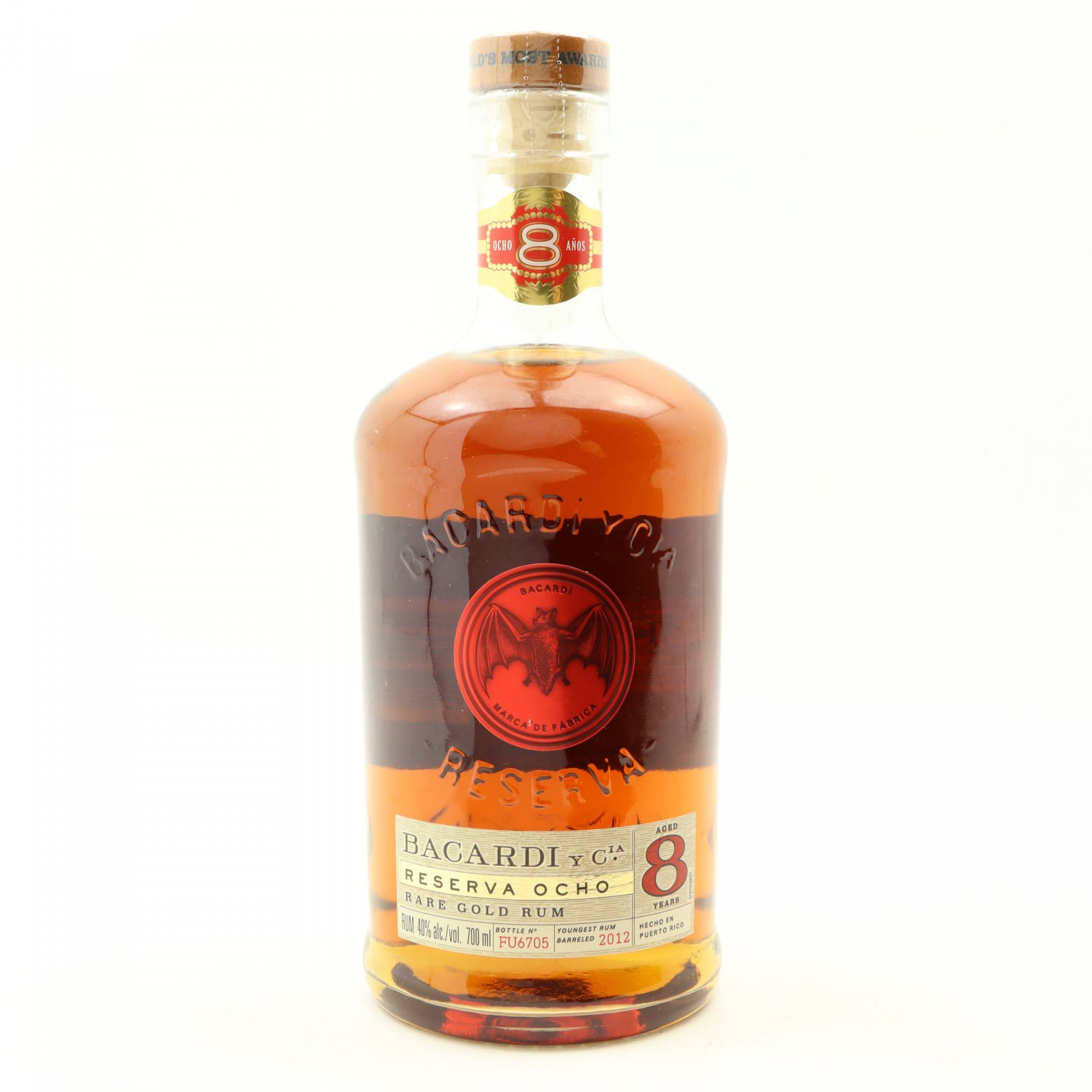 Bacardi 8 Year Old Reserva Ocho | The 148th Auction | Scotch Whisky ...