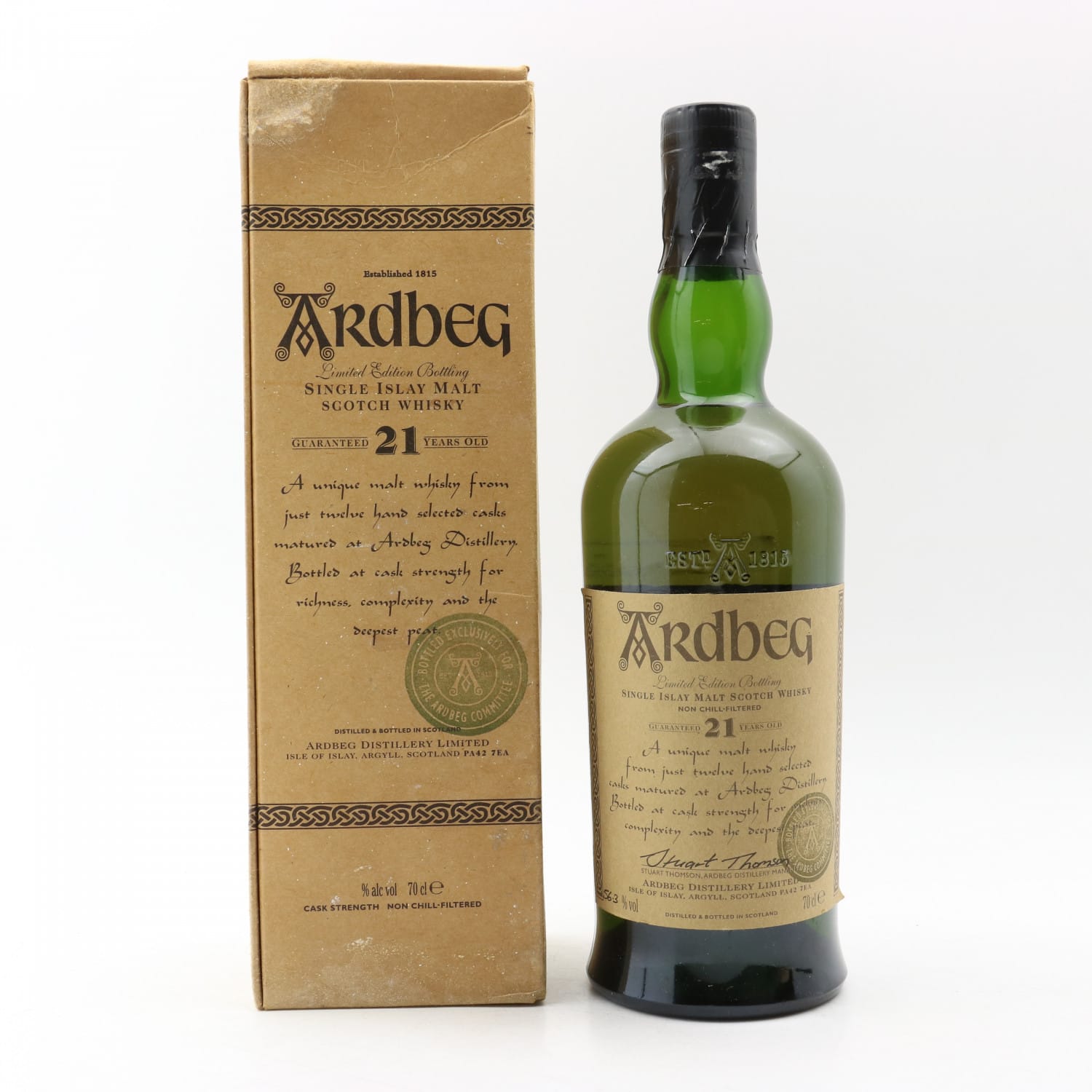 Ardbeg 21 Year Old 2001 Committee Release | The 148th Auction | Scotch ...
