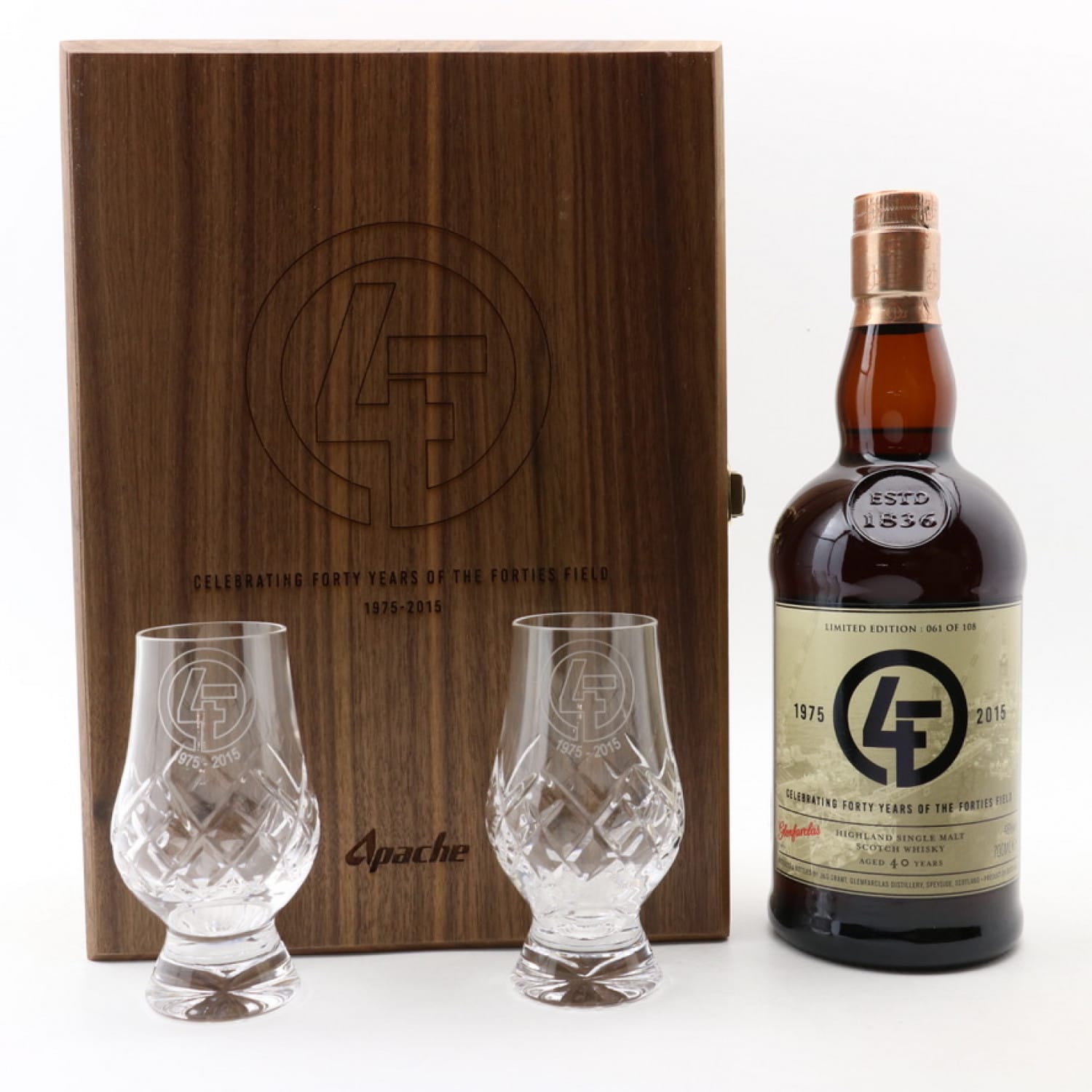 Glenfarclas 40 Year Old Apache Celebrating Forty Years Of The Forties ...