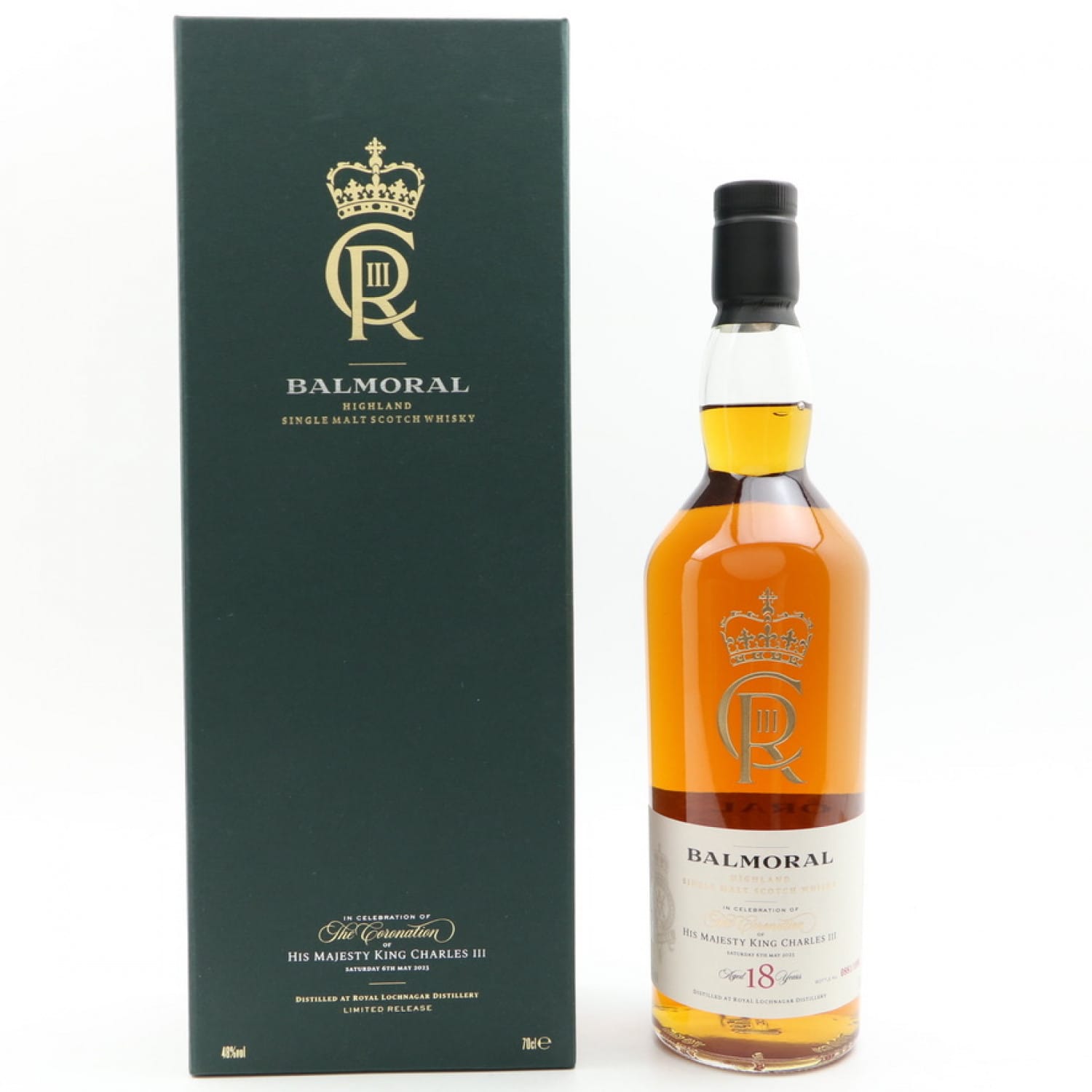 Royal Lochnagar 18 Year Old Balmoral King Charles III Coronation | The ...