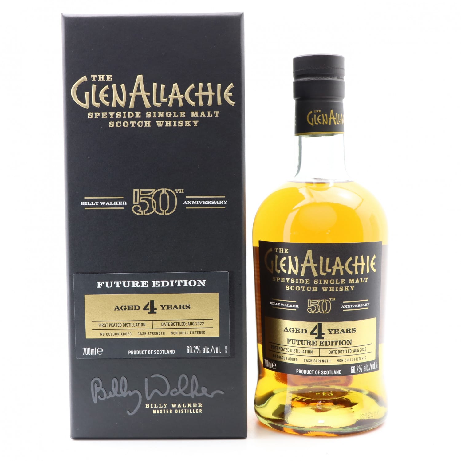 GlenAllachie 4 Year Old Future Edition Billy Walker's 50th Anniversary ...