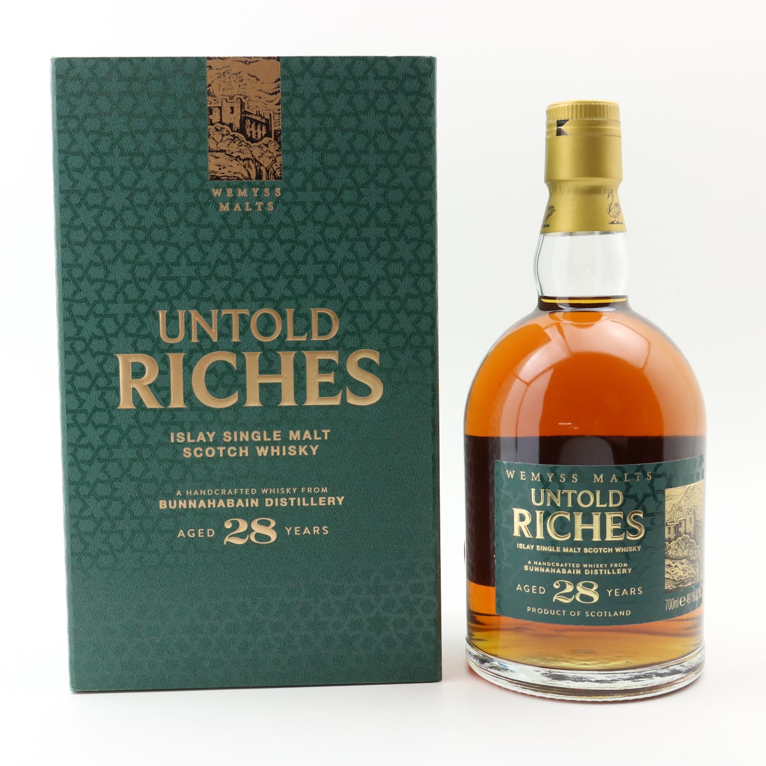 Bunnahabhain 28 Year Old Untold Riches Wemyss Malts | The 165th Auction ...
