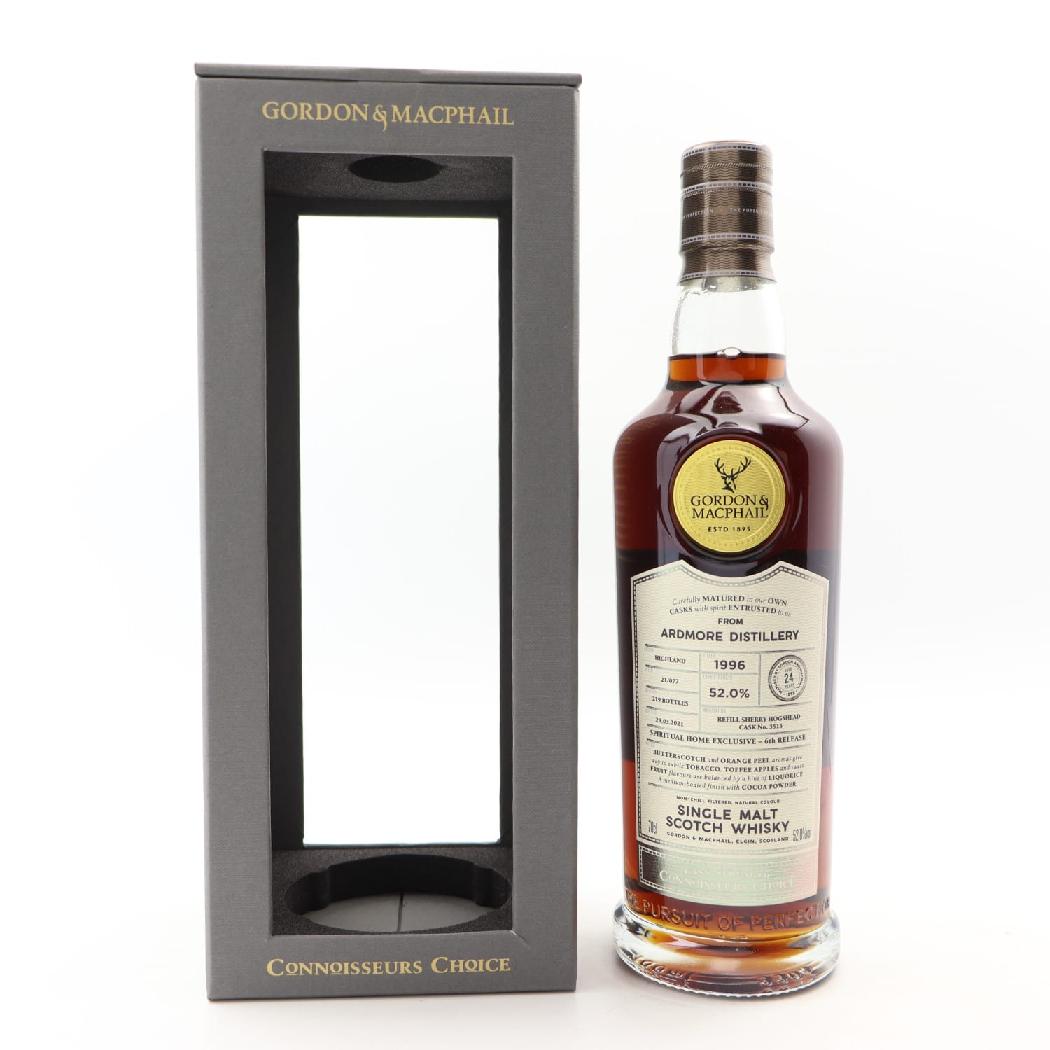 Ardmore 1996 24 Year Old Connoisseurs Choice | The 167th Auction ...