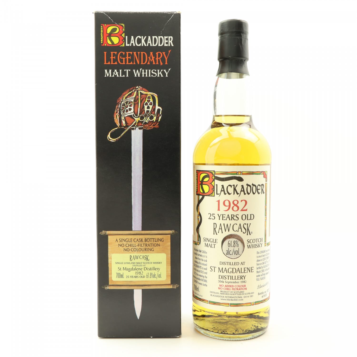St Magdalene 1982 25 Year Old Blackadder Raw Cask | The 148th Auction ...