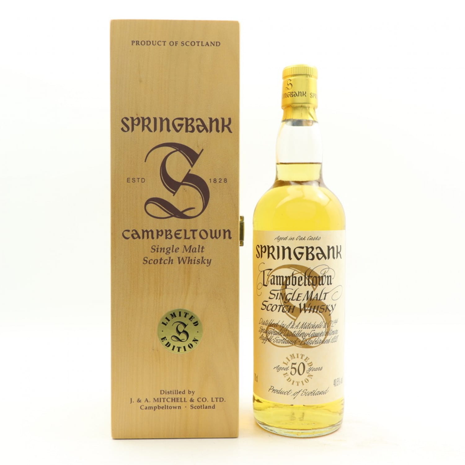 Springbank 50 Year Old Millennium Collection | The 141st Auction ...