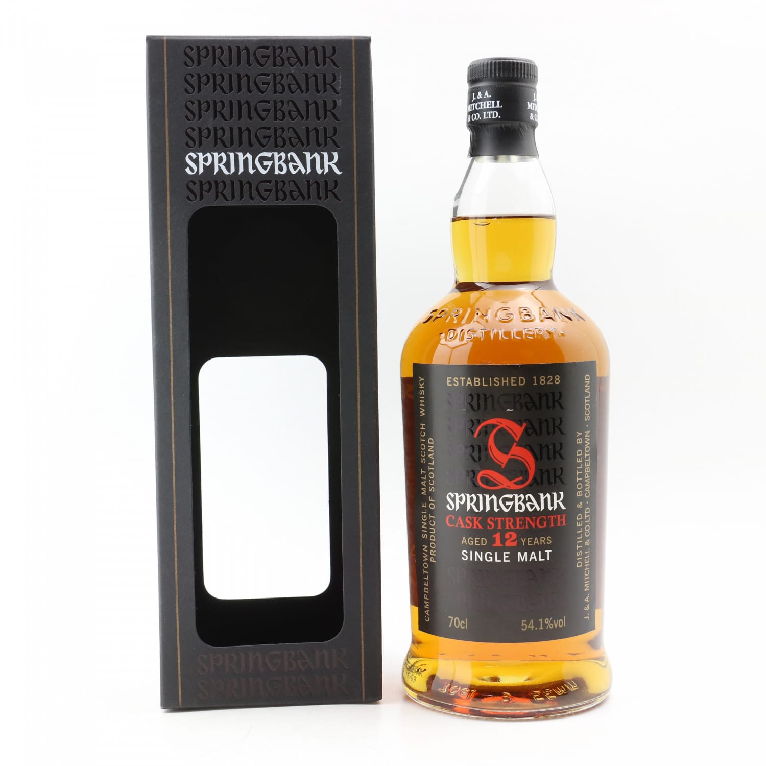 Springbank 12 Year Old Cask Strength Old Style 2016 Release | The 153rd ...