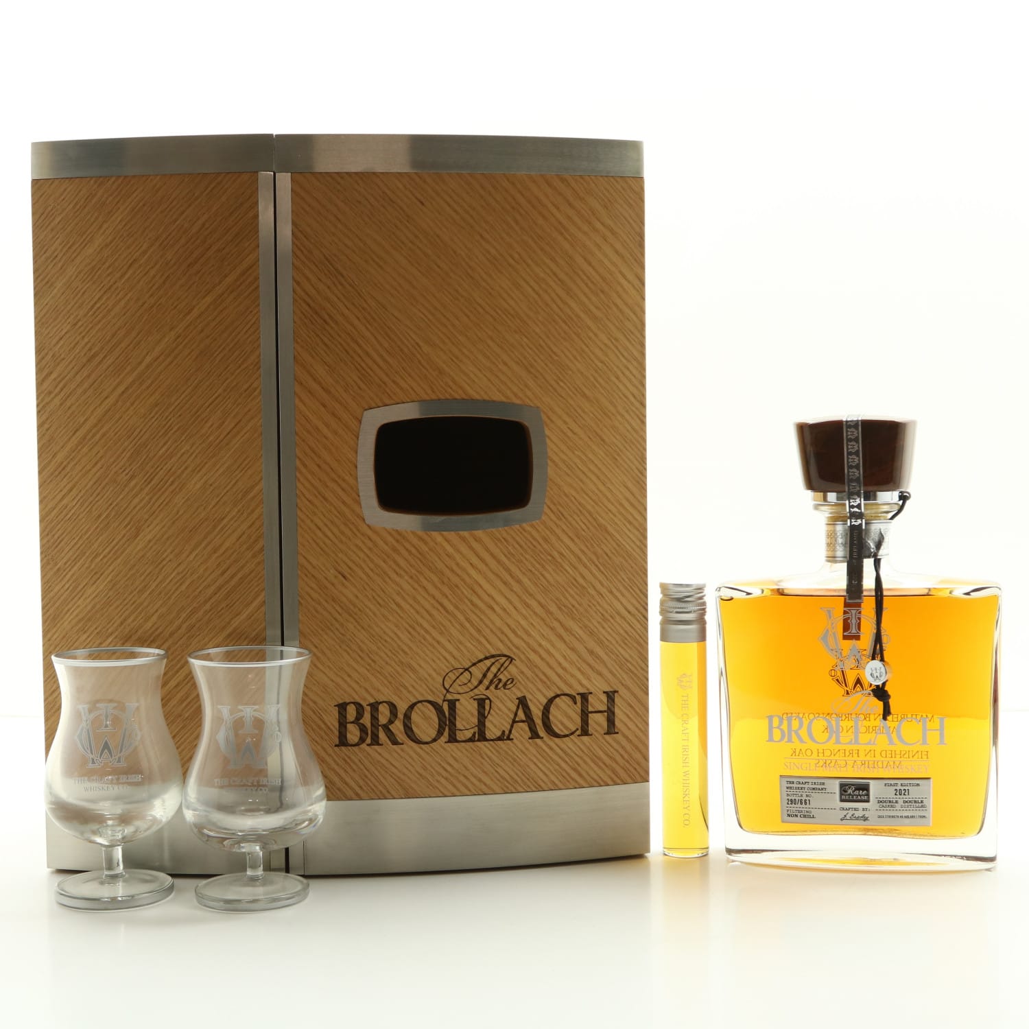 Brollach Irish Single Malt Whiskey First Edition With 2 x Glasses | The ...