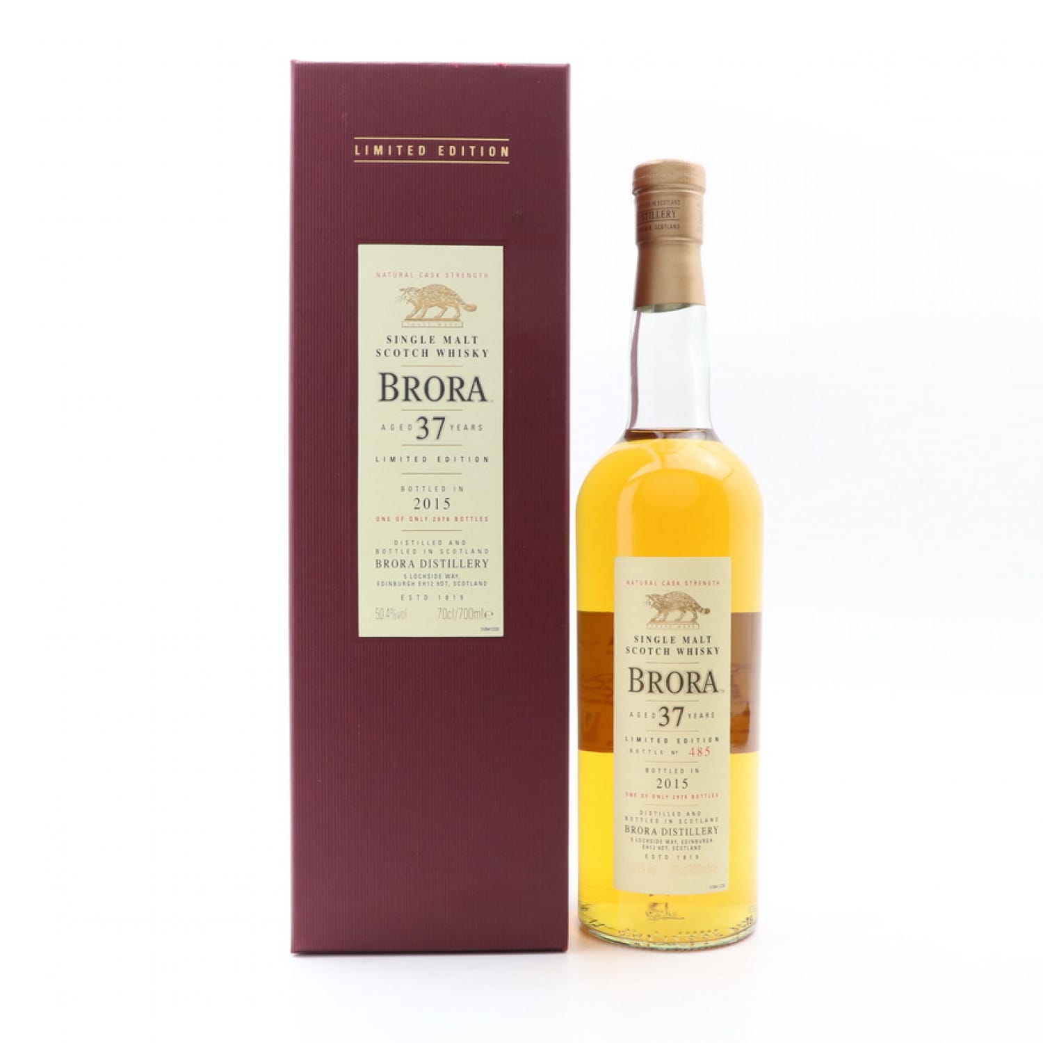 Brora 37 Year Old 2015 Release | The 146th Auction | Scotch Whisky Auctions