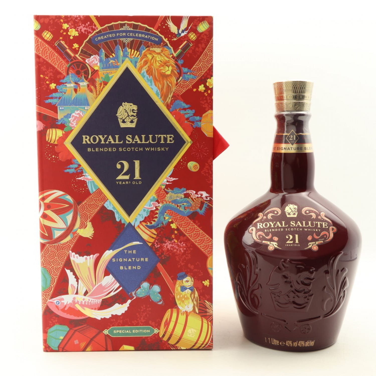 Chivas Royal Salute 21 Year Old Signature Blend Lunar New Year Trajan ...