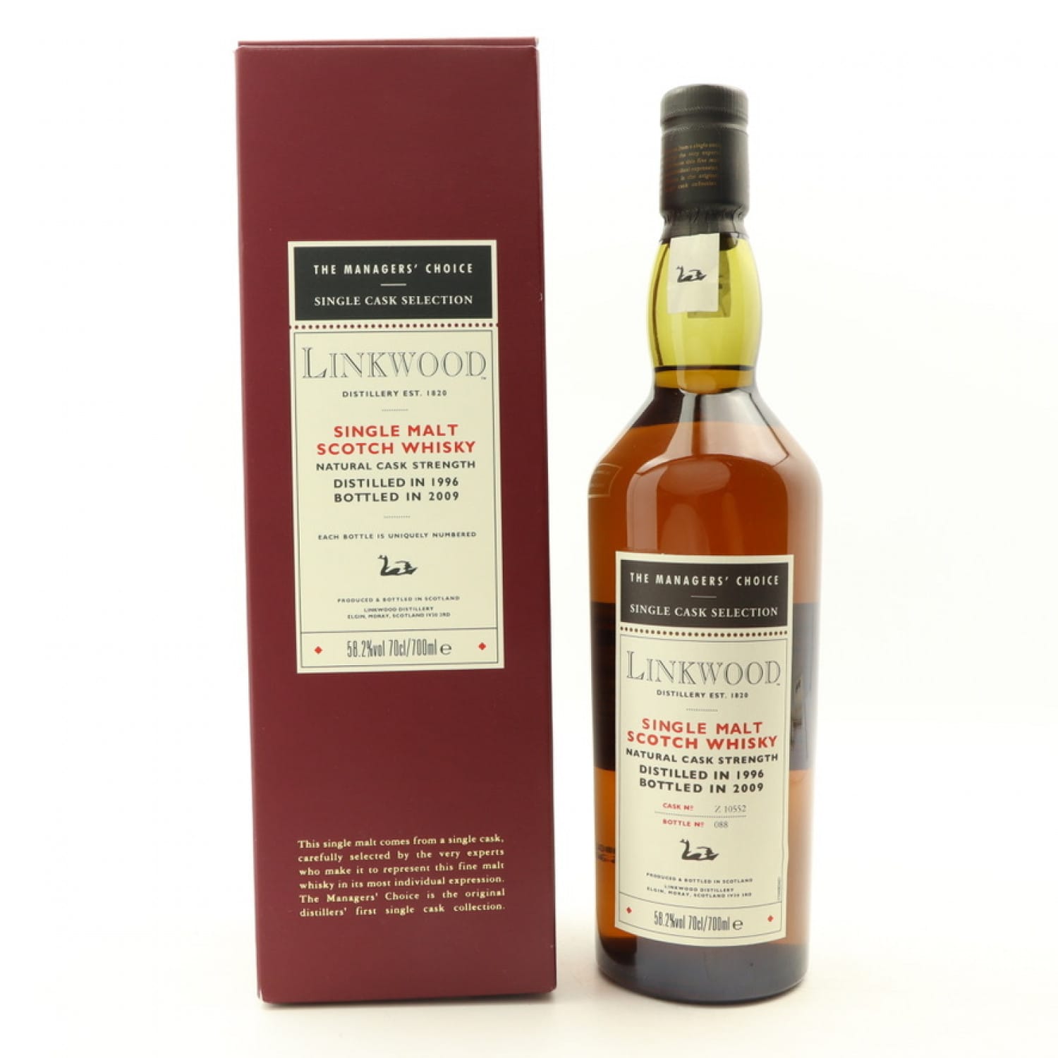 Linkwood 1996 Managers' Choice | The 148th Auction | Scotch Whisky Auctions
