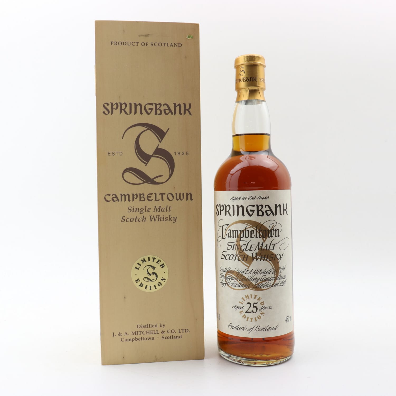 Springbank 25 Year Old Millennium Collection | The 149th Auction ...
