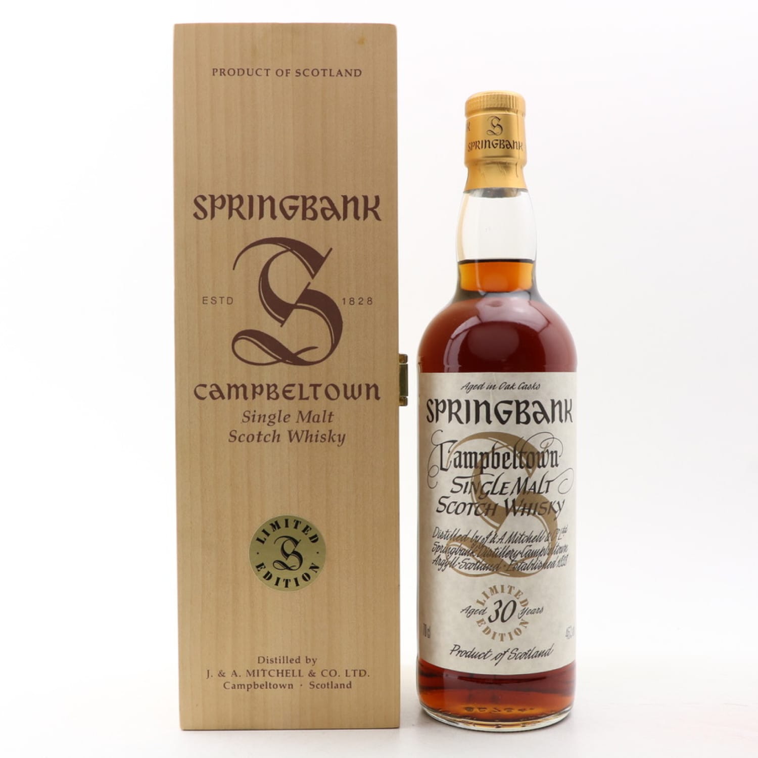 Springbank 30 Year Old Millennium Collection | The 169th Auction ...