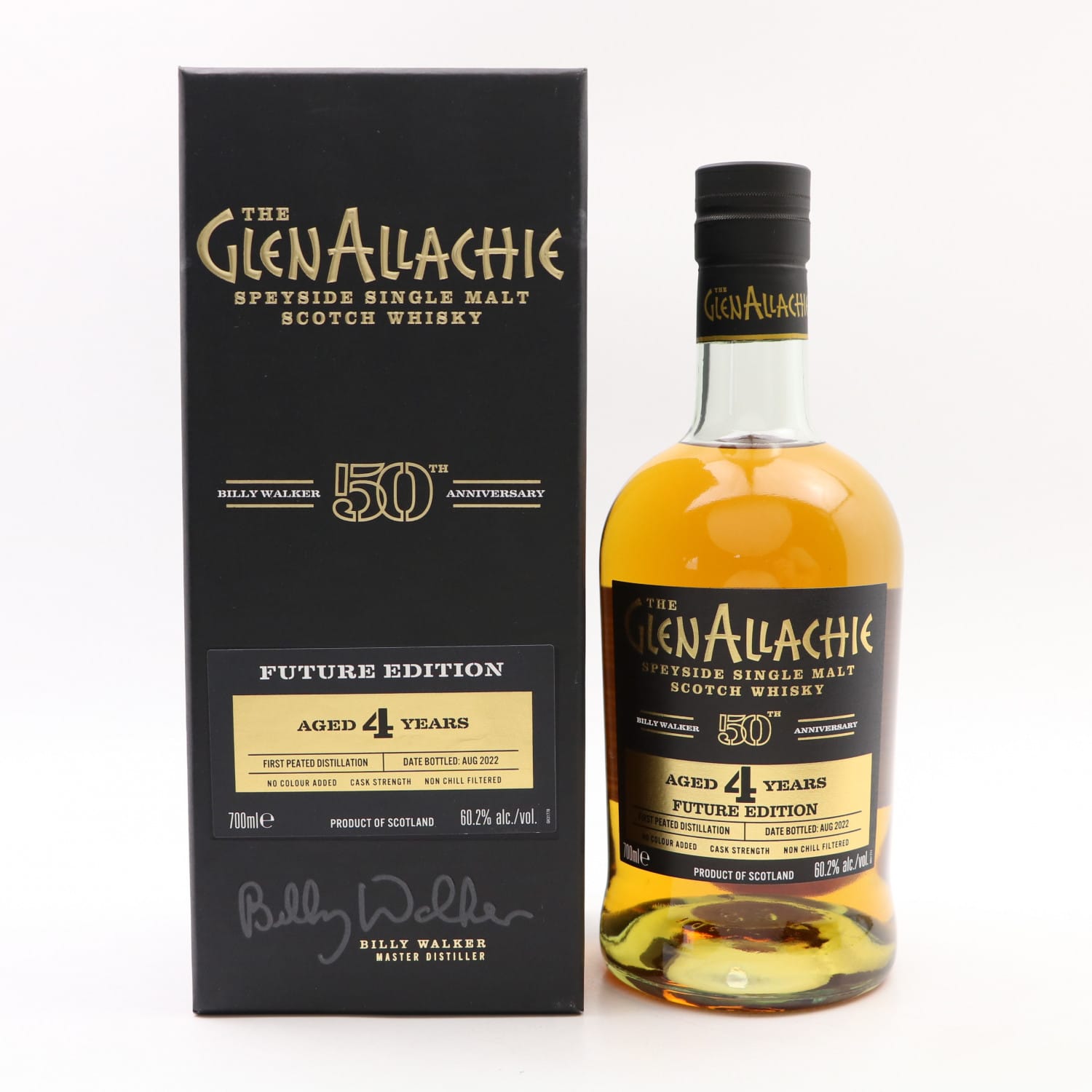 GlenAllachie 4 Year Old Future Edition Billy Walker's 50th Anniversary ...