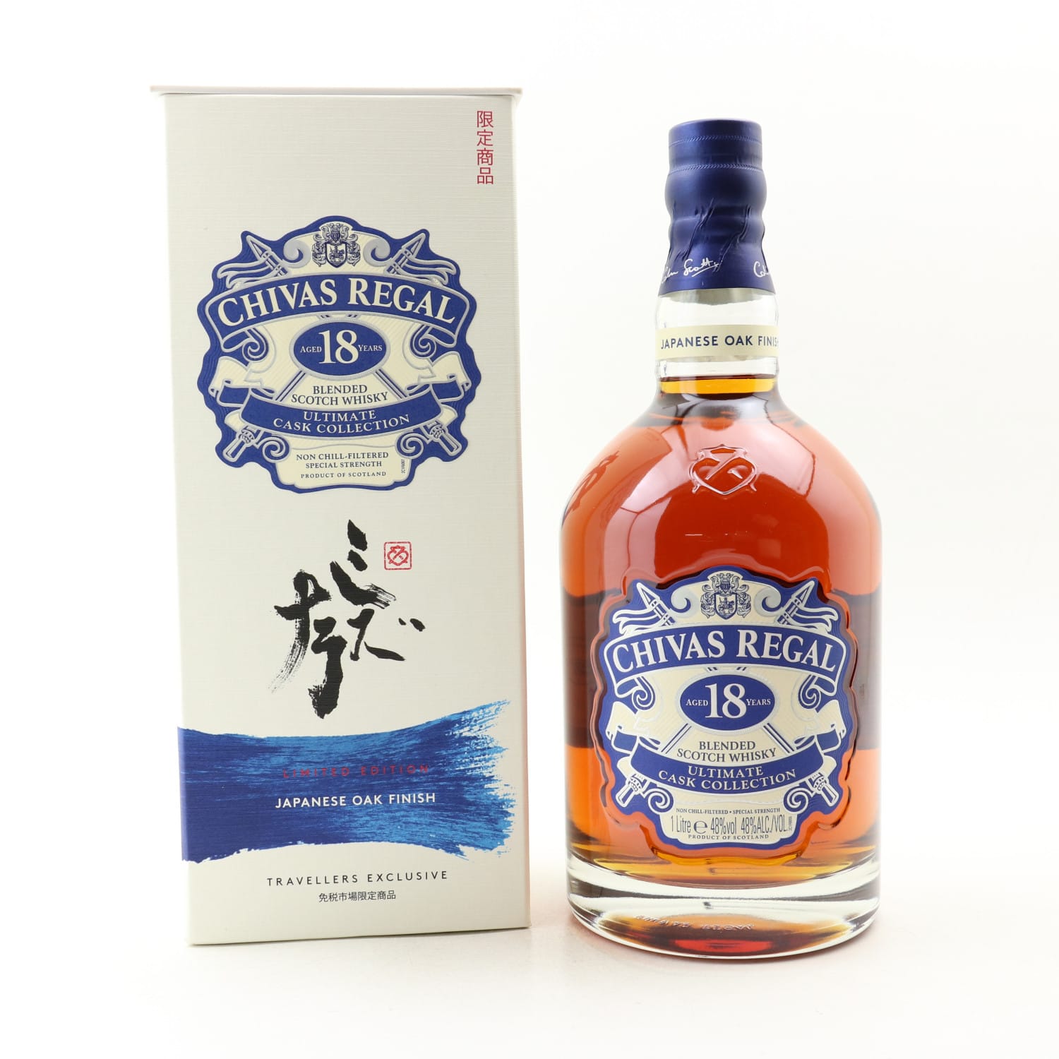 Chivas Regal 18 Year Old Japanese Oak Finish 1L | The 168th Auction ...