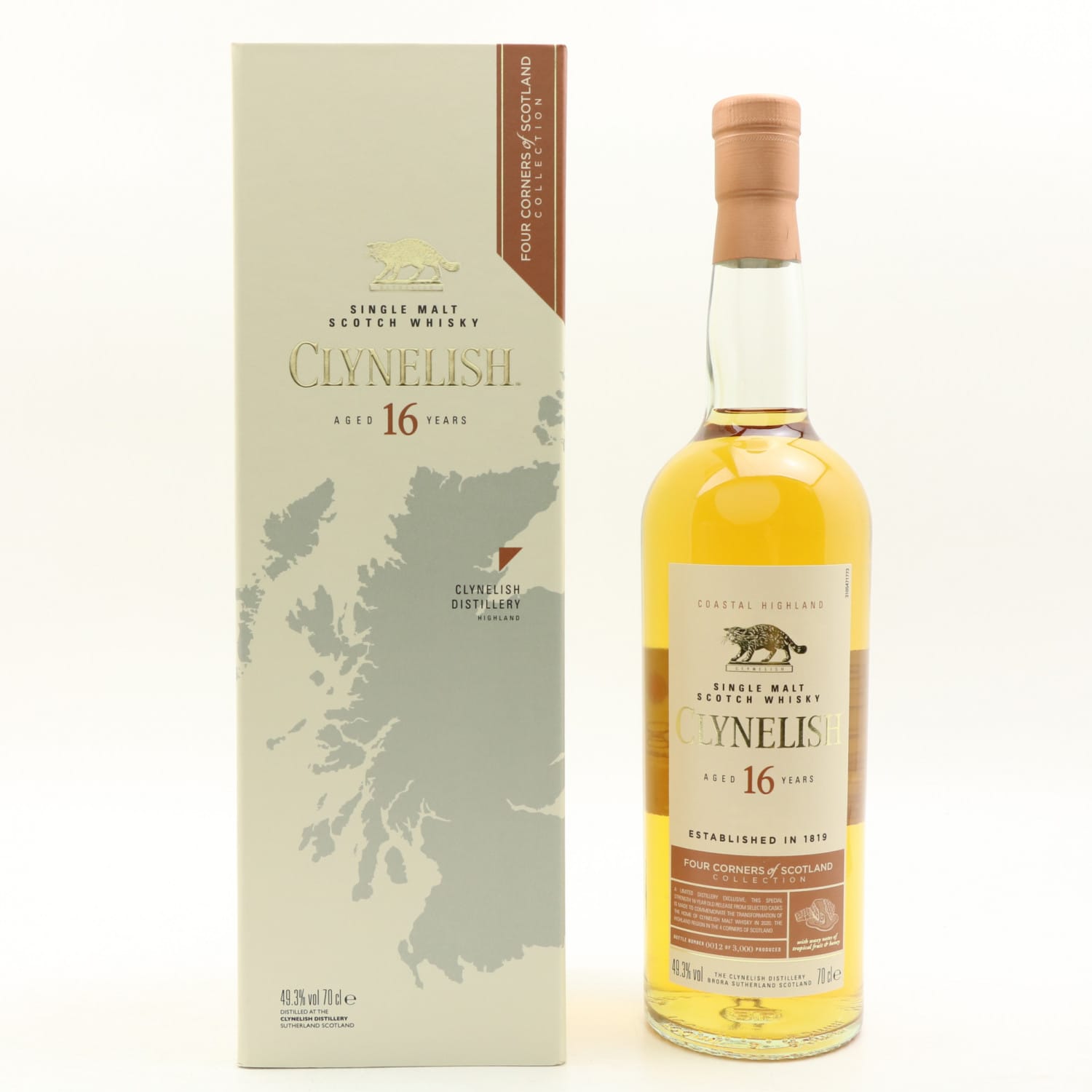 Clynelish 16 Year Old Four Corners Of Scotland Collection | The 136th ...