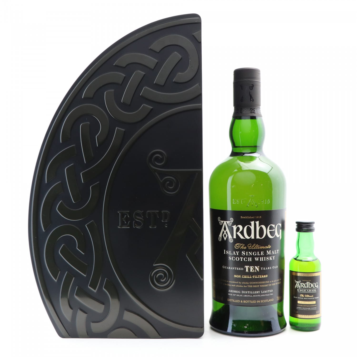 Ardbeg 10 Year Old & Uigeadail Mini 5cl Set | The 147th Auction ...