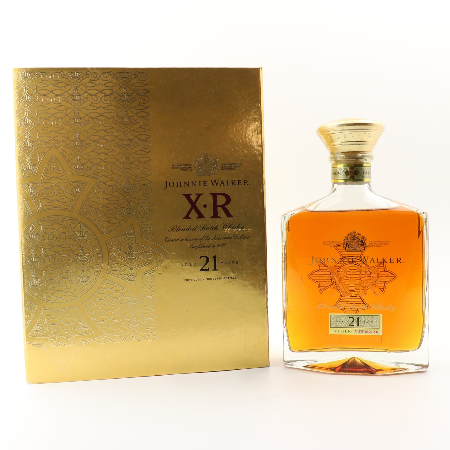 Johnnie Walker XR 21 Year Old 75cl | The 173rd Auction | Scotch Whisky ...