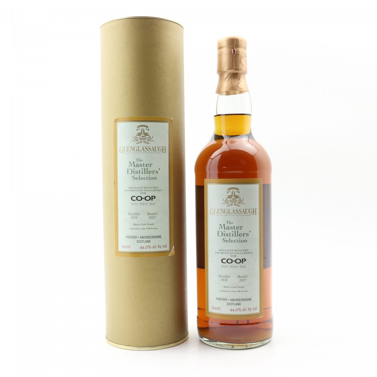 Glenglassaugh 1978 Master Distillers Selection For Co-Op | The 155th ...