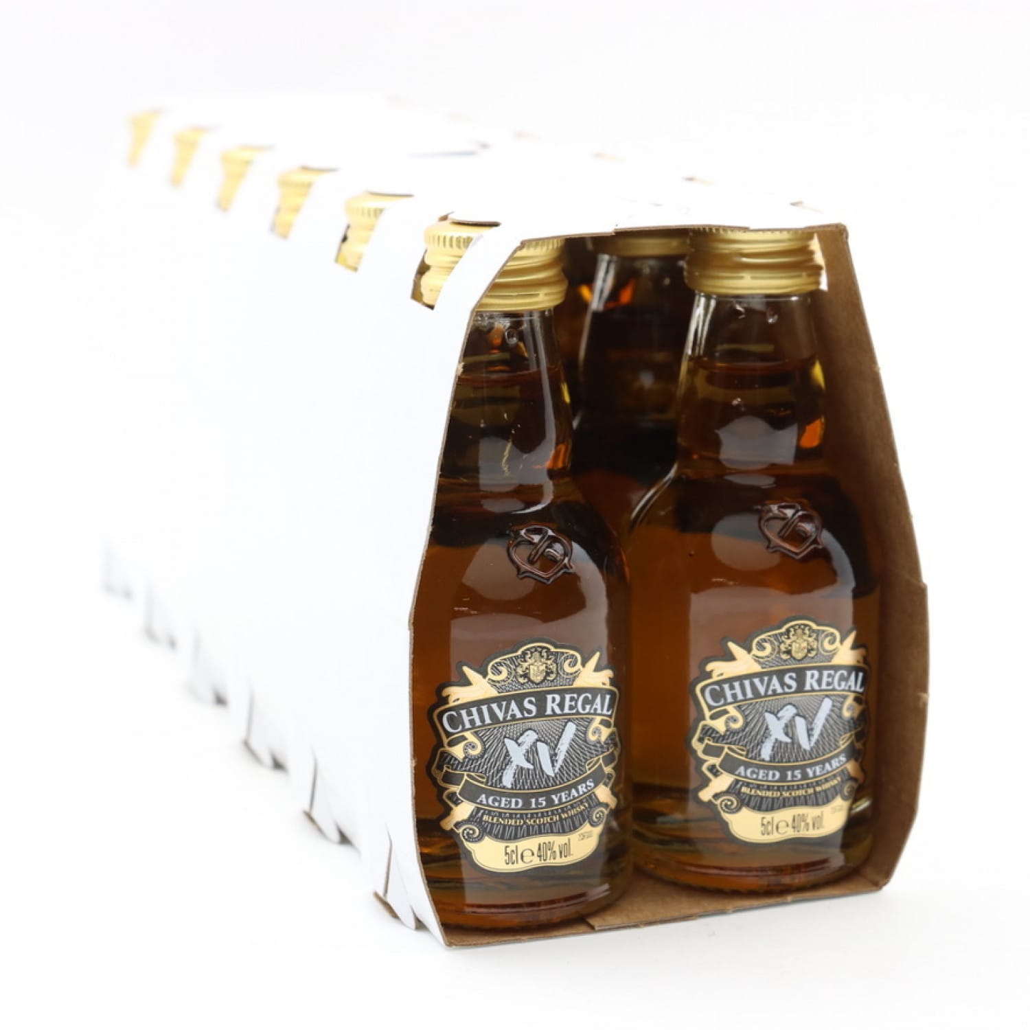 Chivas Regal 15 Year Old XV Minis 12 x 5cl | The 143rd Auction | Scotch ...