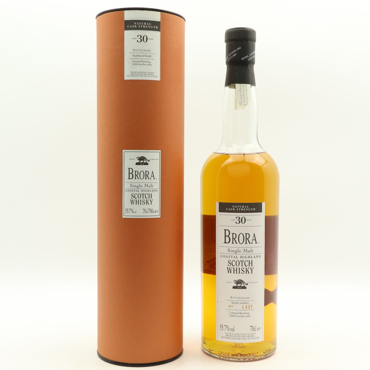 Brora 30 Year Old 2003 Release | The 143rd Auction | Scotch Whisky Auctions