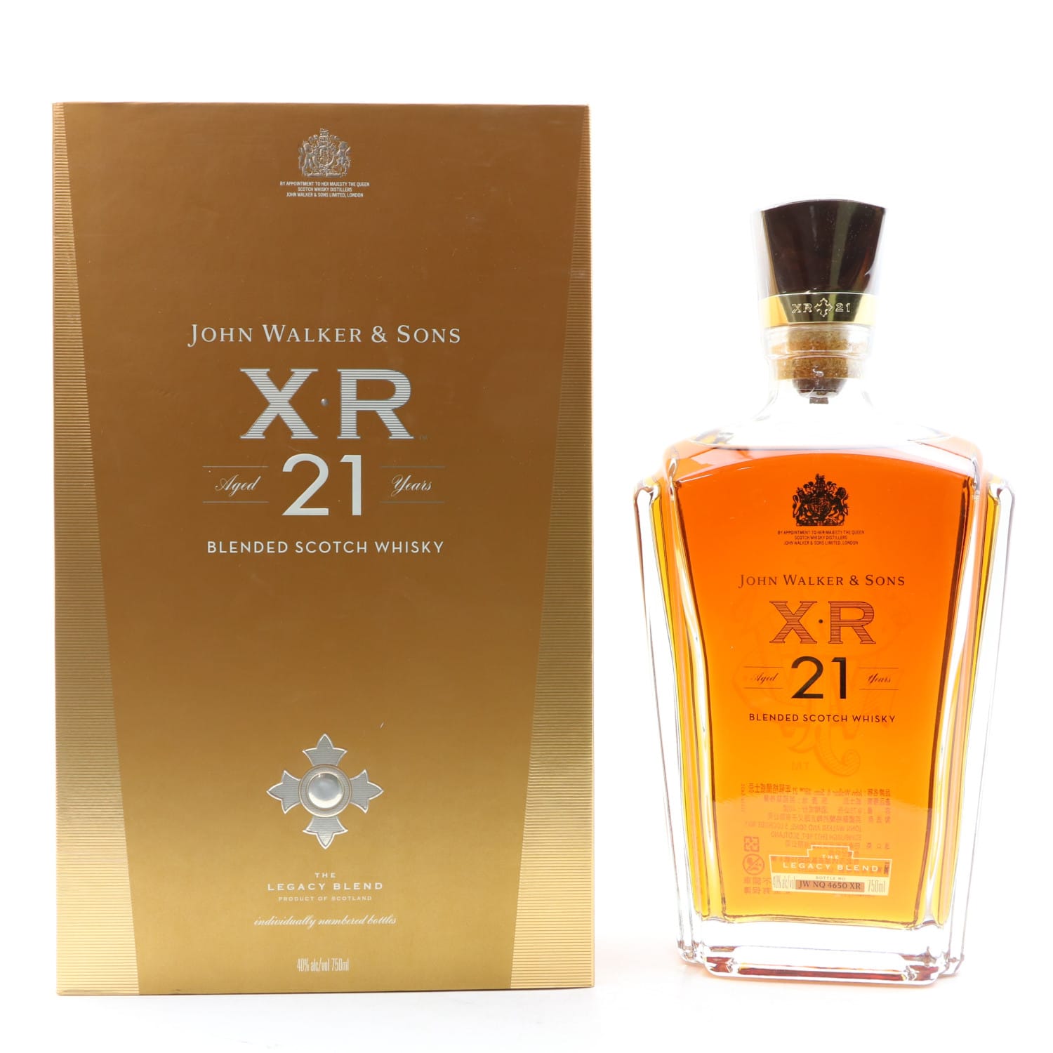 Johnnie Walker XR 21 Year Old 75cl | The 168th Auction | Scotch Whisky ...