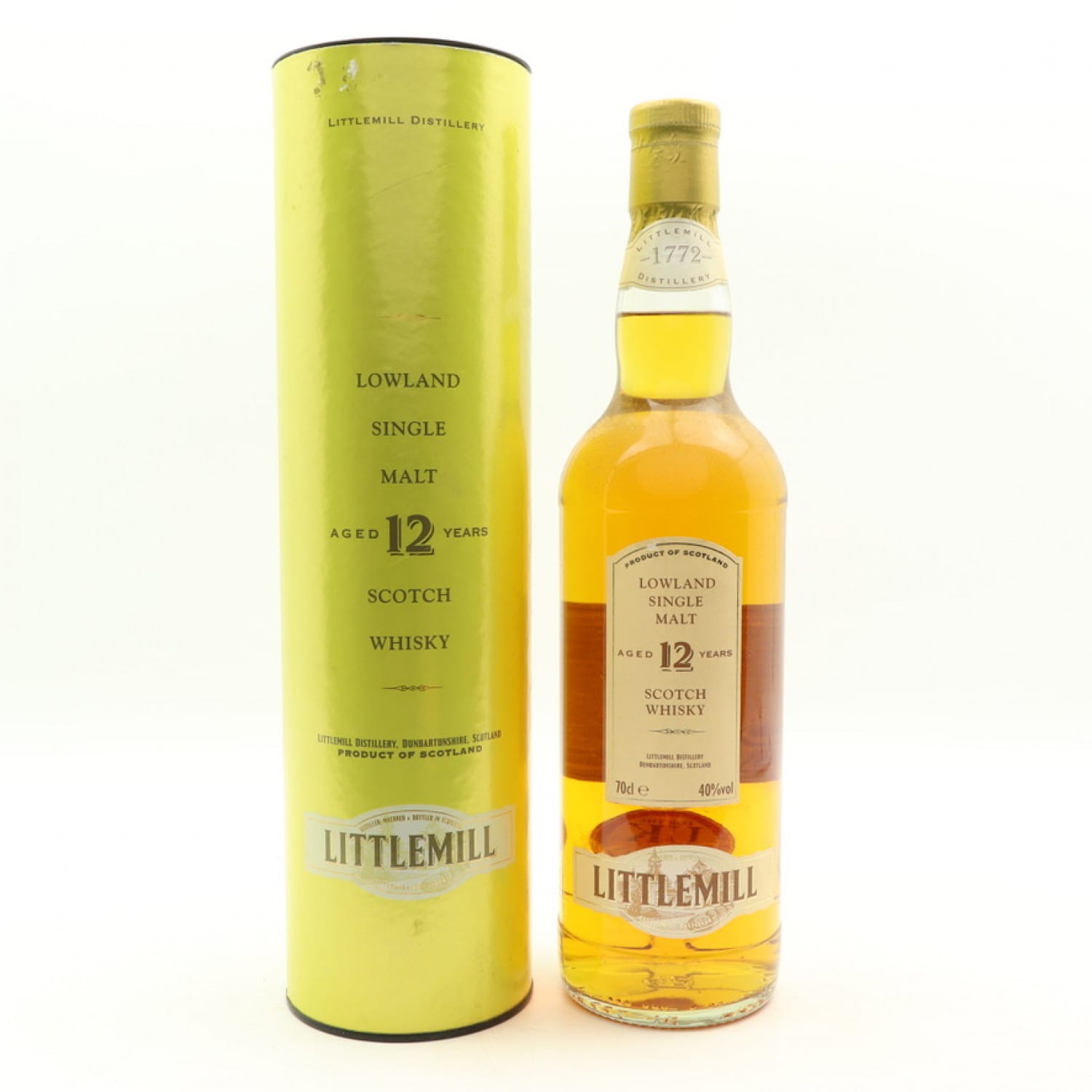 Littlemill 12 Year Old | The 144th Auction | Scotch Whisky Auctions