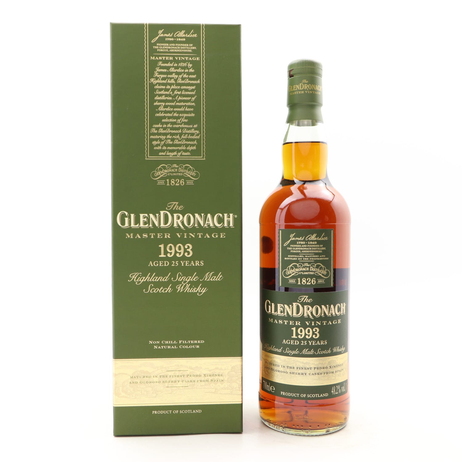 GlenDronach 1993 25 Year Old Master Vintage | The 171st Auction ...