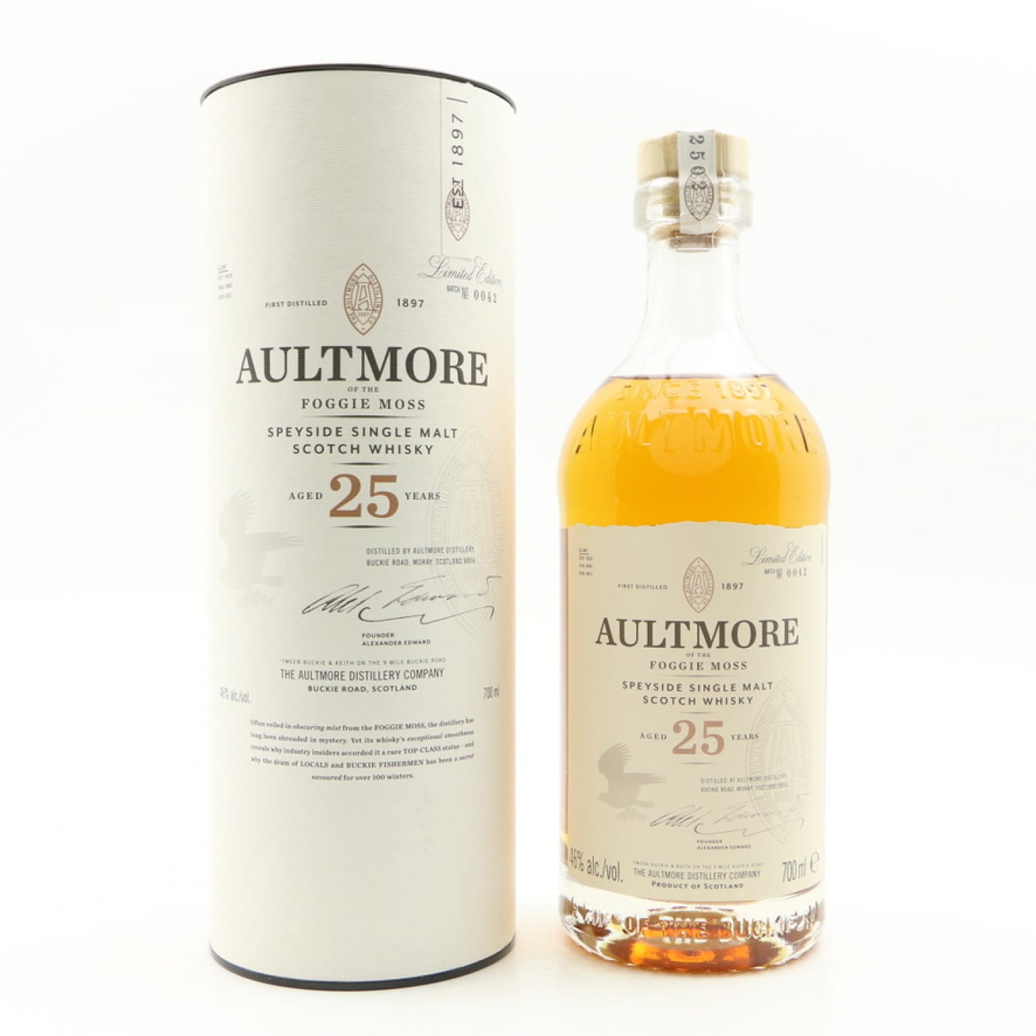 Aultmore 25 Year Old | The 151st Auction | Scotch Whisky Auctions