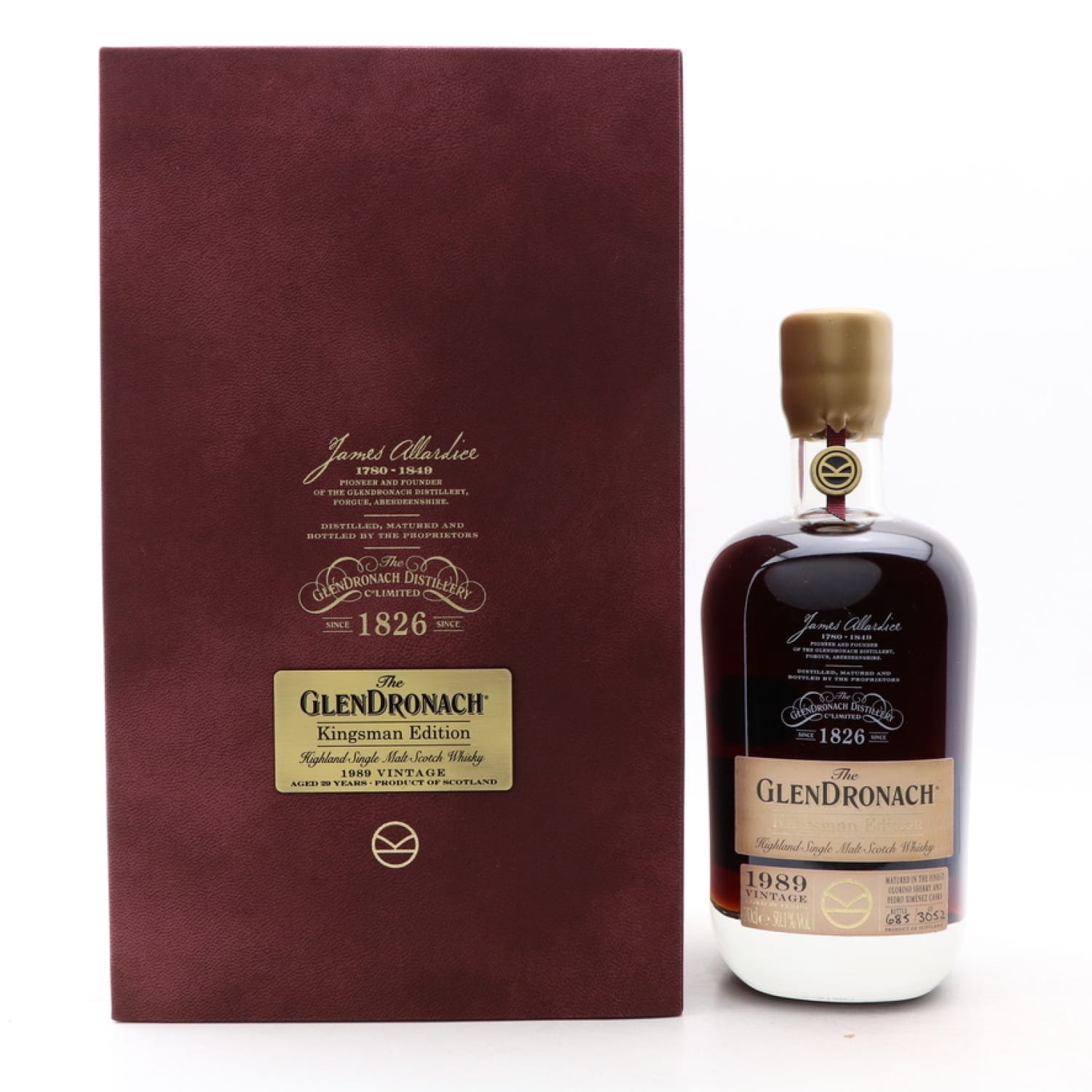 GlenDronach 1989 29 Year Old Kingsman Edition | The 164th Auction ...