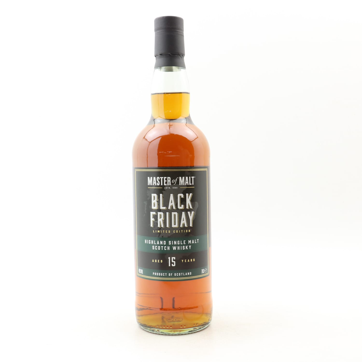 Black Friday 15 Year Old Master Of Malt | The 163rd Auction | Scotch ...