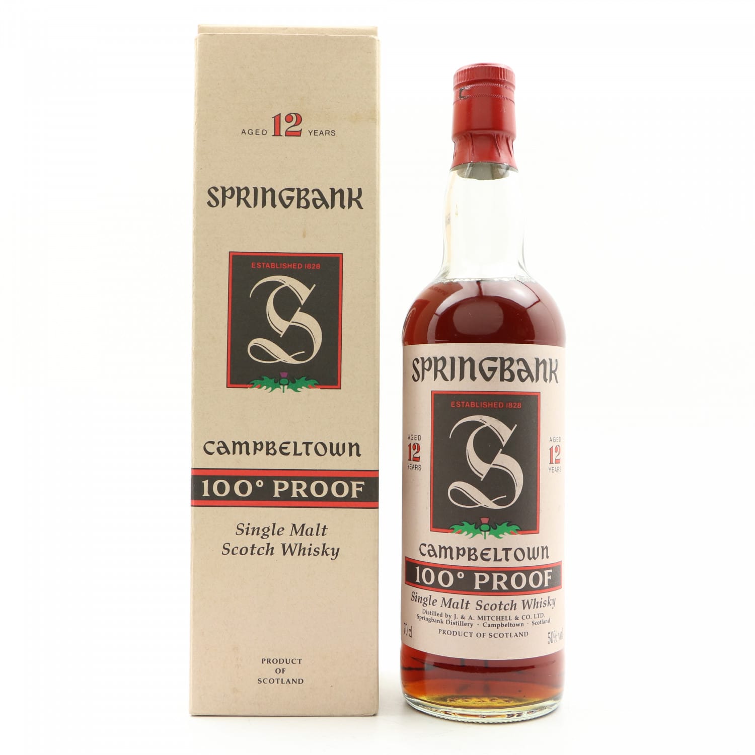 Springbank 12 Year Old 100° Proof | The 149th Auction | Scotch Whisky ...