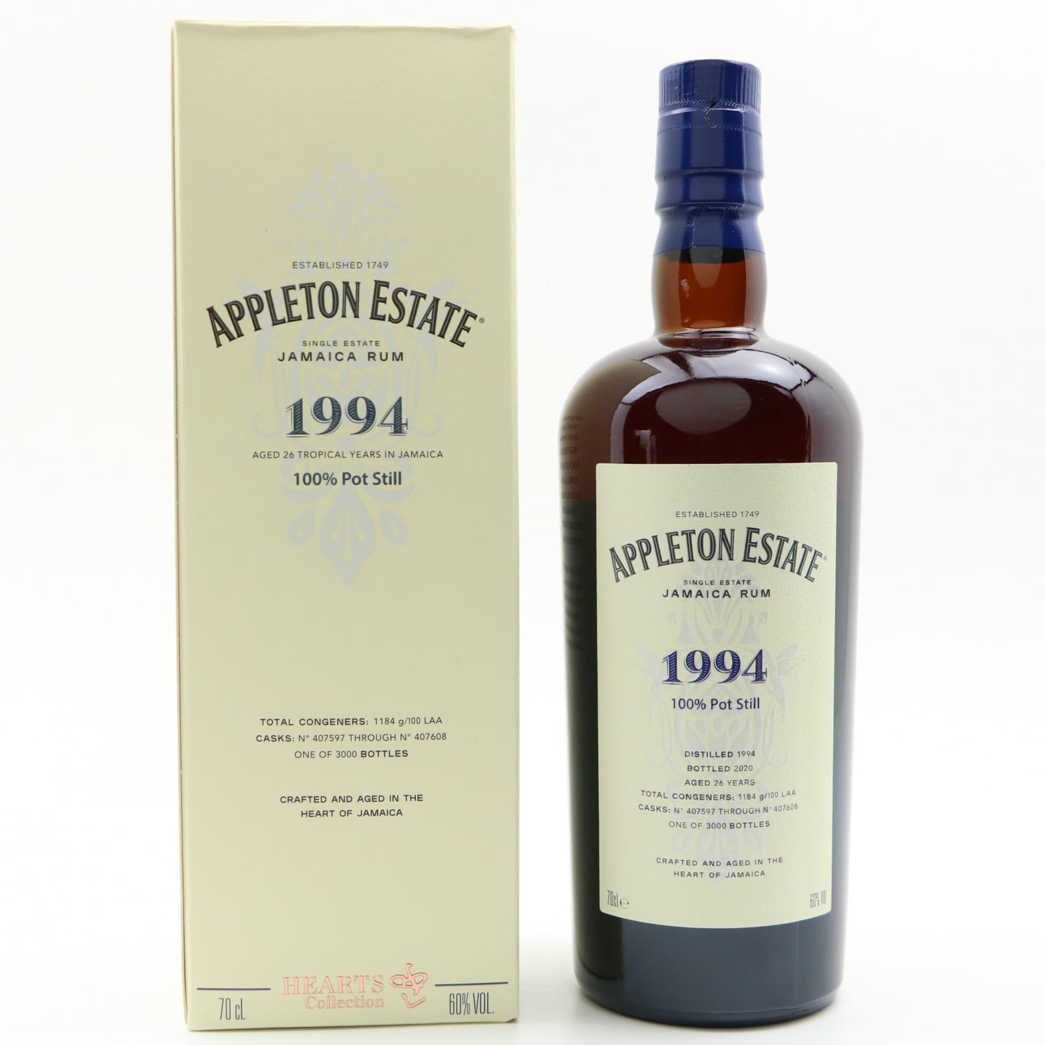 Appleton Estate 1994 26 Year Old Hearts Collection | The 144th Auction ...