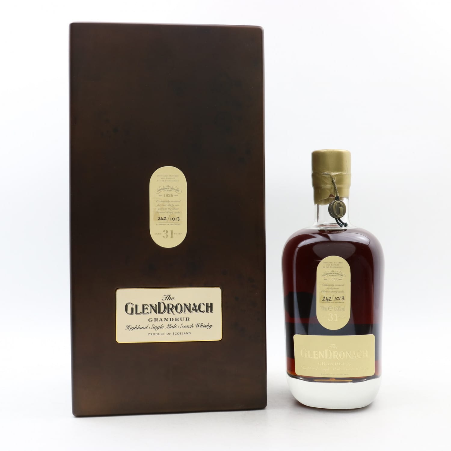 GlenDronach Grandeur 31 Year Old Batch #1 | The 143rd Auction | Scotch ...