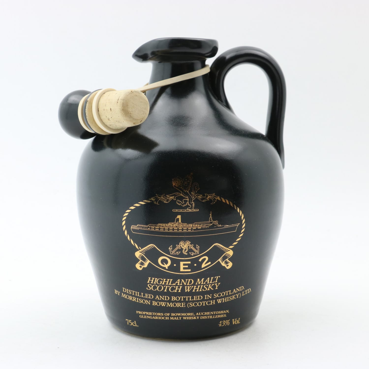 QE2 Ceramic Flagon By Morrison Bowmore 75cl | The 145th Auction ...