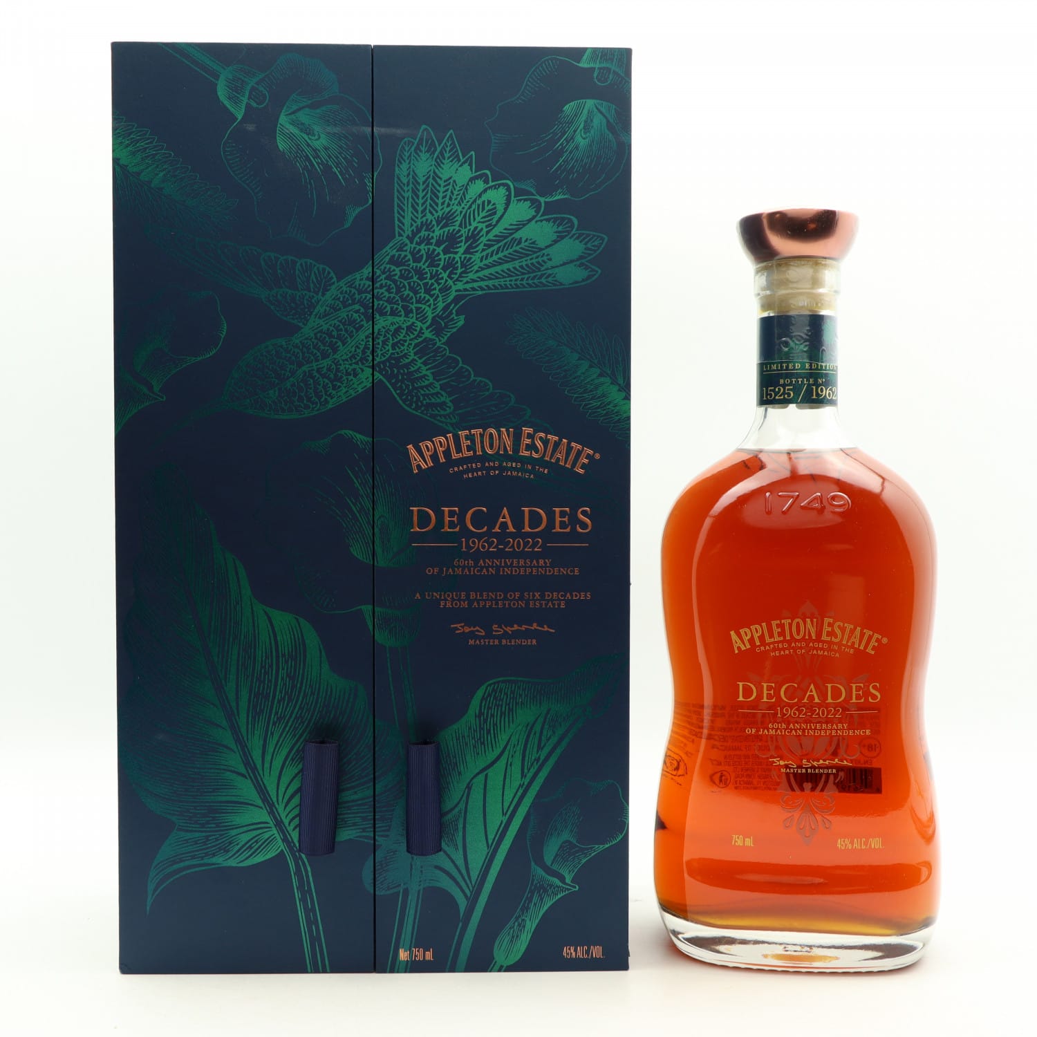 Appleton Estate Decades 60th Anniversary of Jamaican Independence 75cl ...