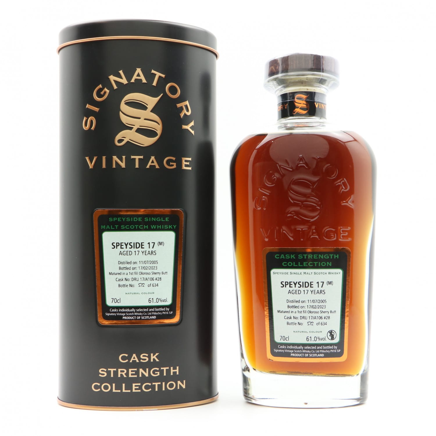 Speyside (M) 2005 17 Year Old Signatory | The 143rd Auction | Scotch ...