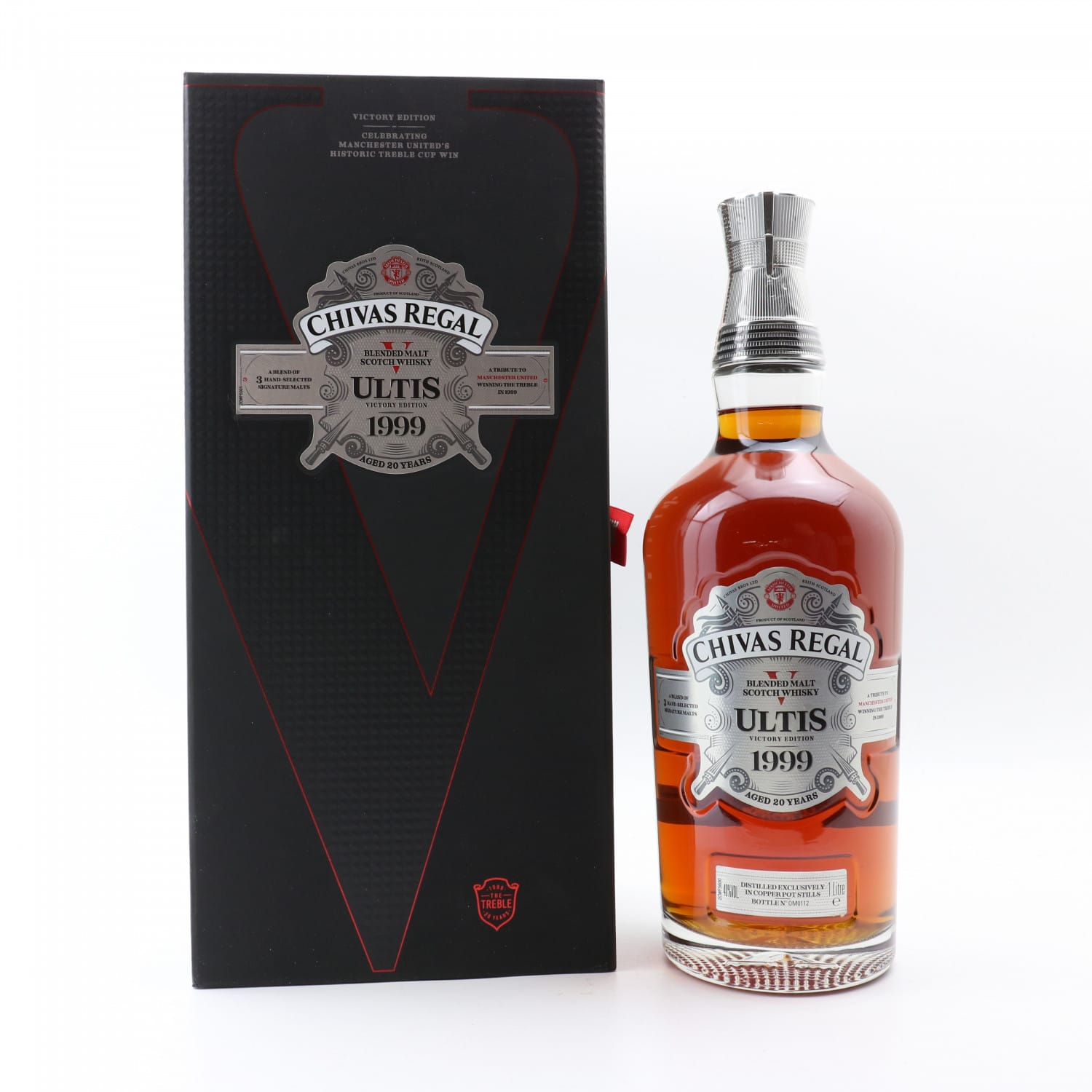 CHIVAS REGAL 20 YEAR OLD ULTIS 1999 MANCHESTER UNITED F.C. VICTORY ...